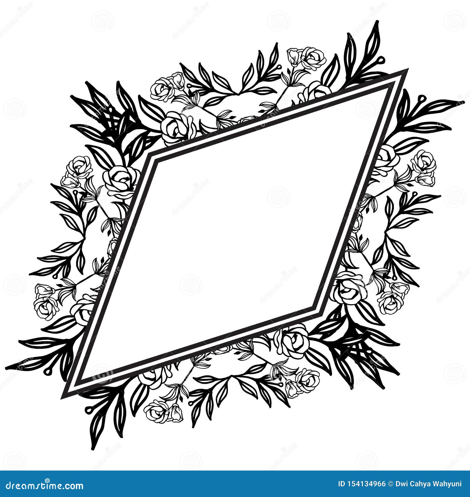 Various Shape Frame, Decoration of Invitation Card, Wallpaper Unique ...