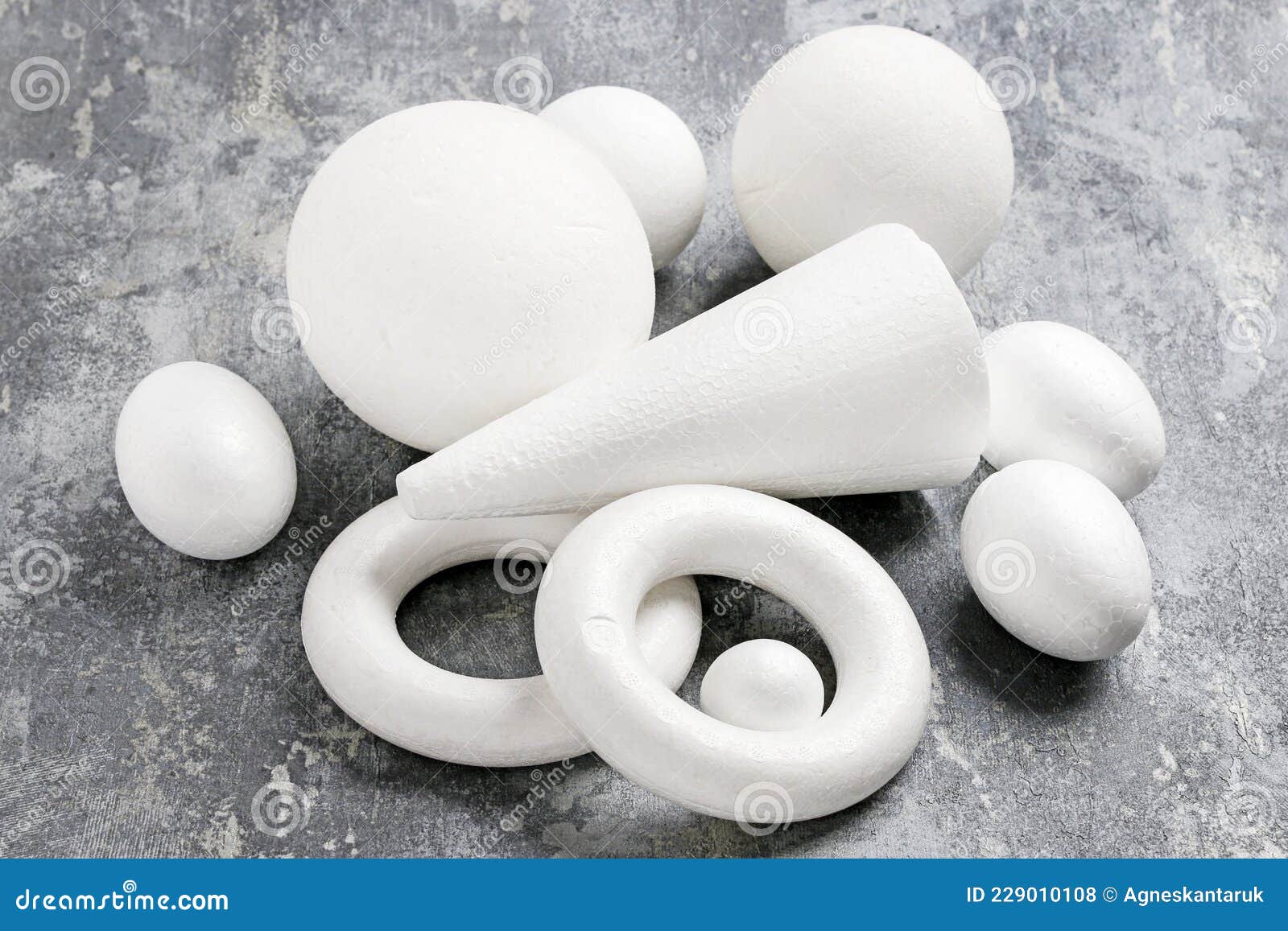 Various Shapes Made of Styrofoam for Decorating with Decoupage ...