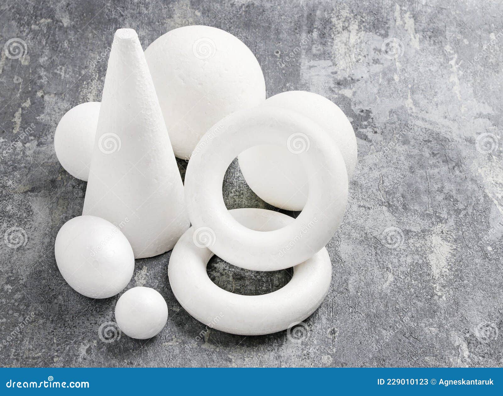 Various Shapes Made of Styrofoam for Decorating with Decoupage ...