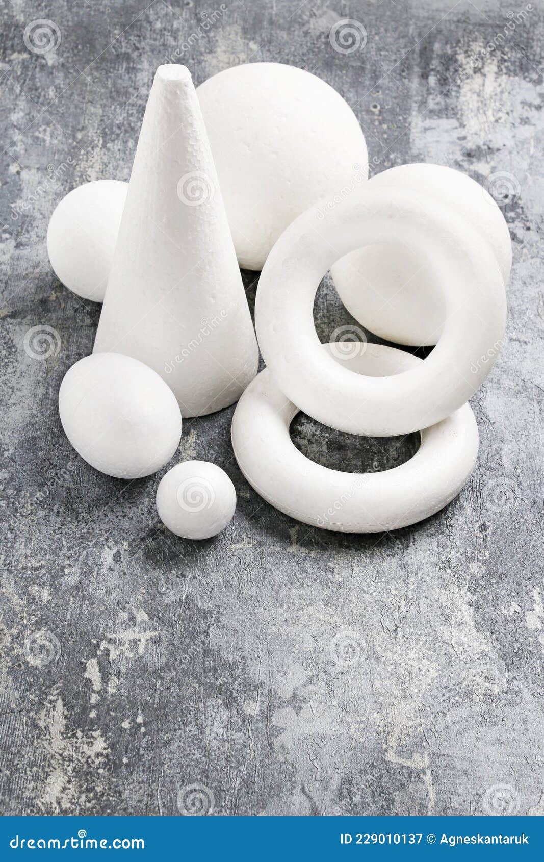 Various Shapes Made of Styrofoam for Decorating with Decoupage ...