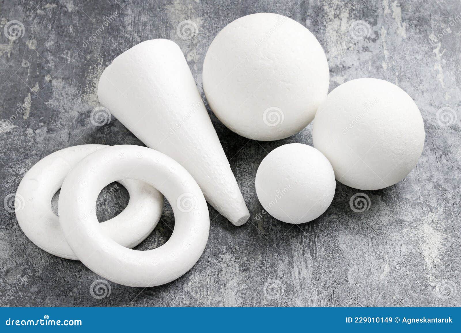 Various Shapes Made of Styrofoam for Decorating with Decoupage ...