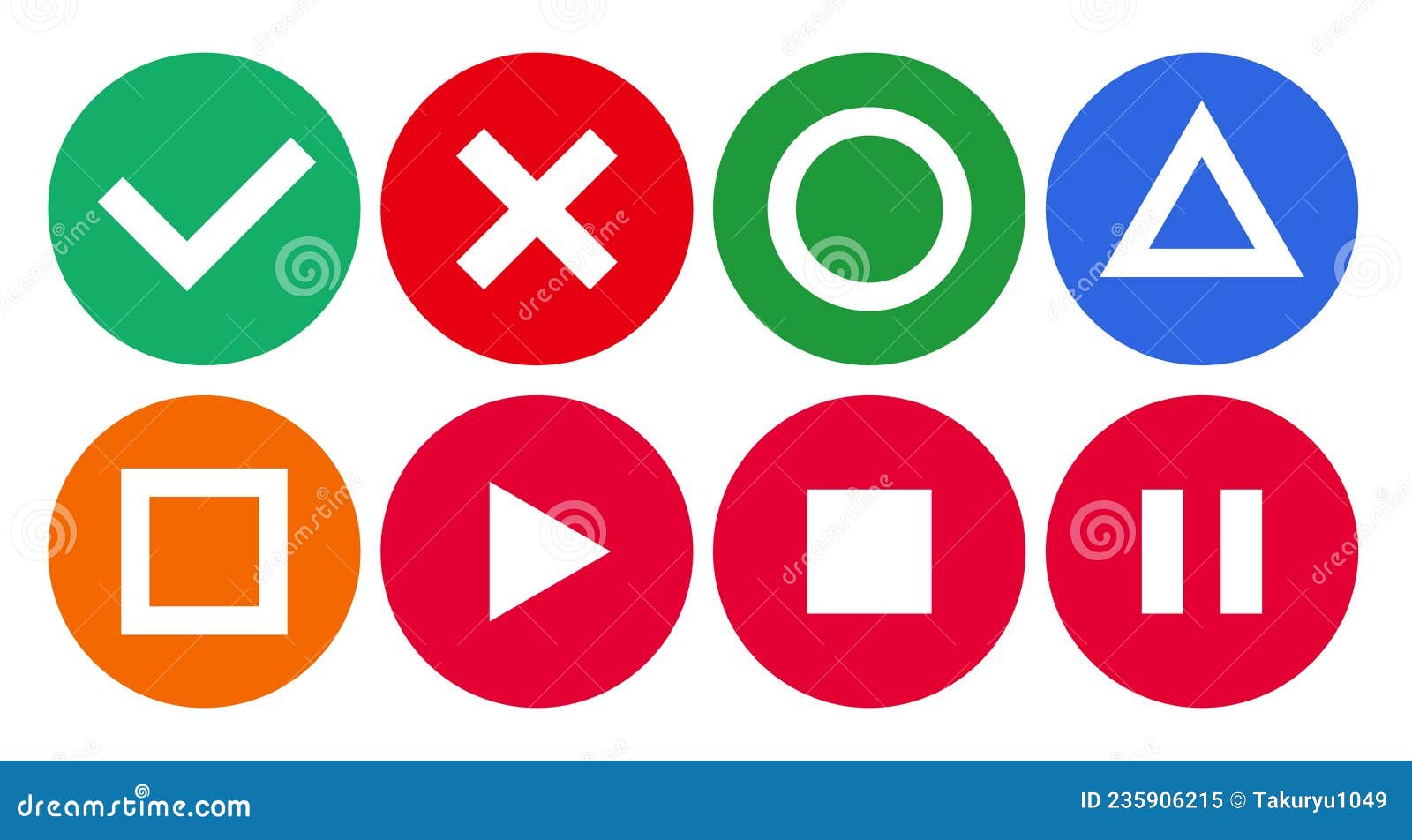 Checkmark And Crossmark Vector Illustration | CartoonDealer.com #185678160