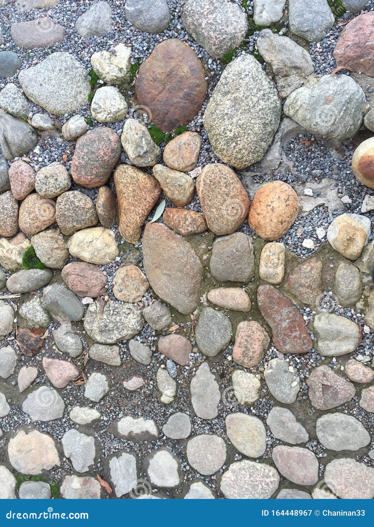 Rock pavement stock image. Image of hard, foot, wall - 164448967
