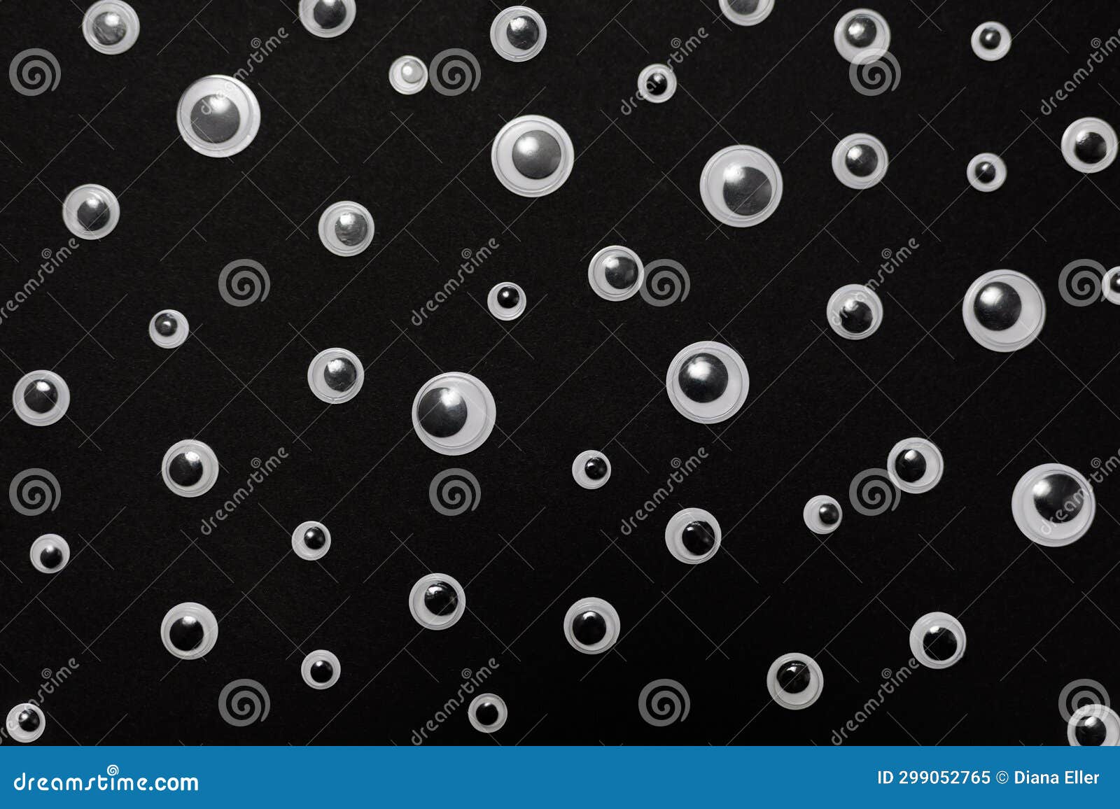 Various Sizes of Fun Kids Art Googly Eyes Stock Image - Image of ...