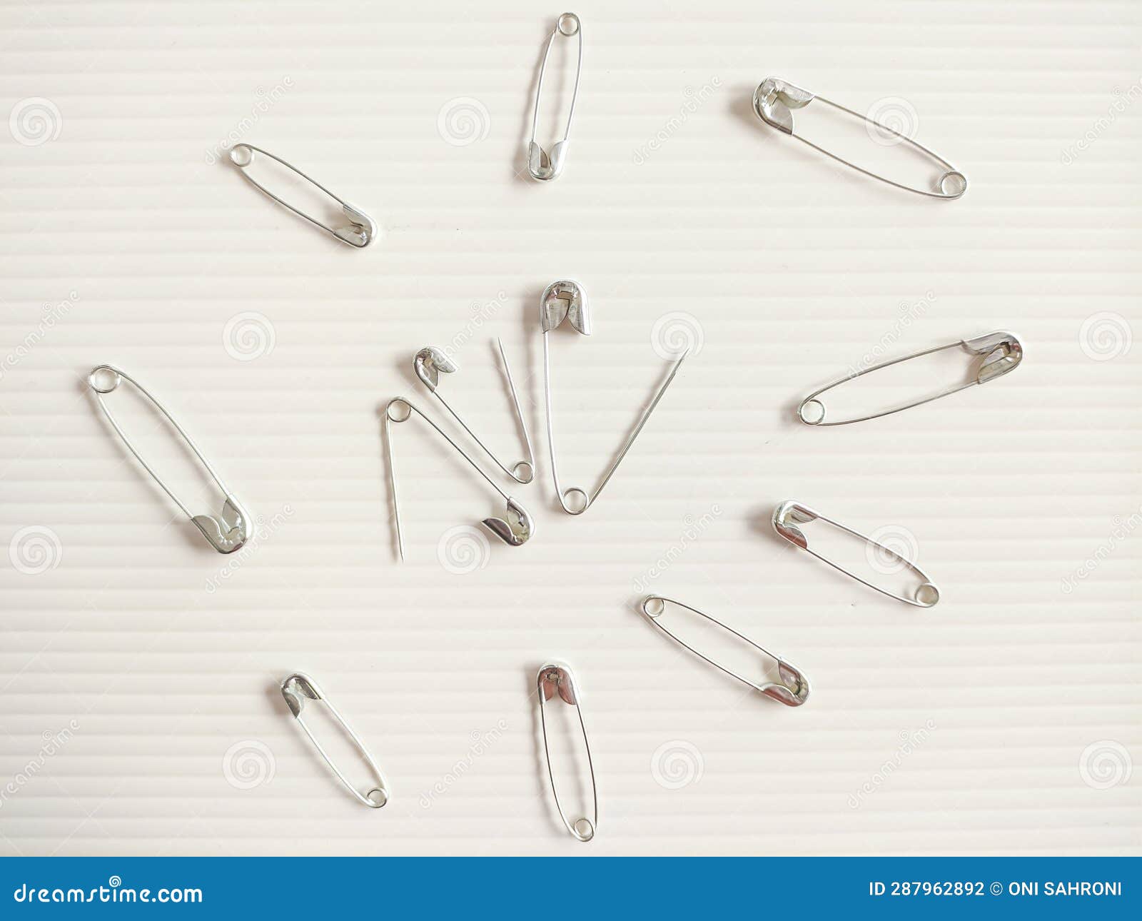 Various Sizes of Pins from Small To Large Stock Photo - Image of close ...