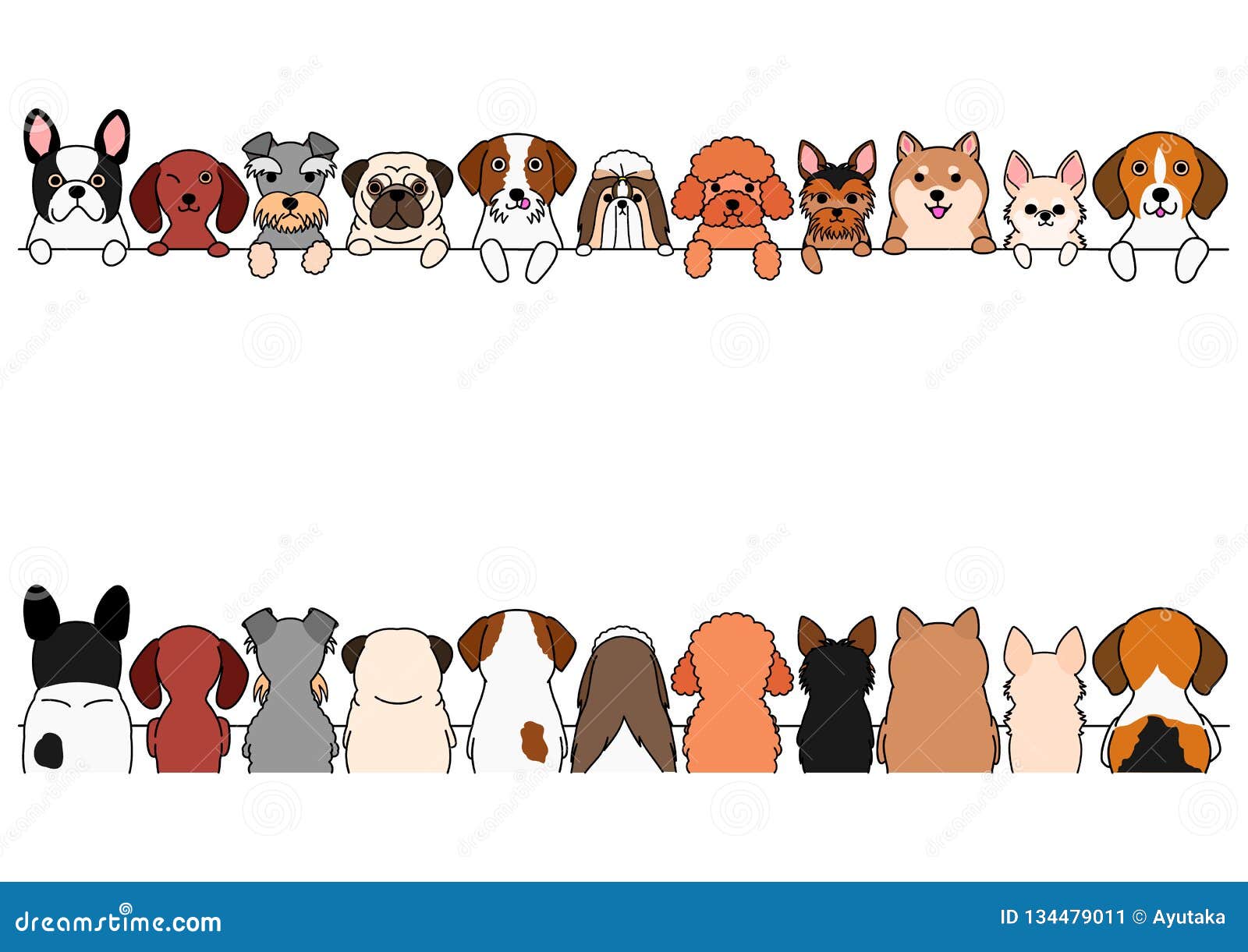 Dog Border Clipart