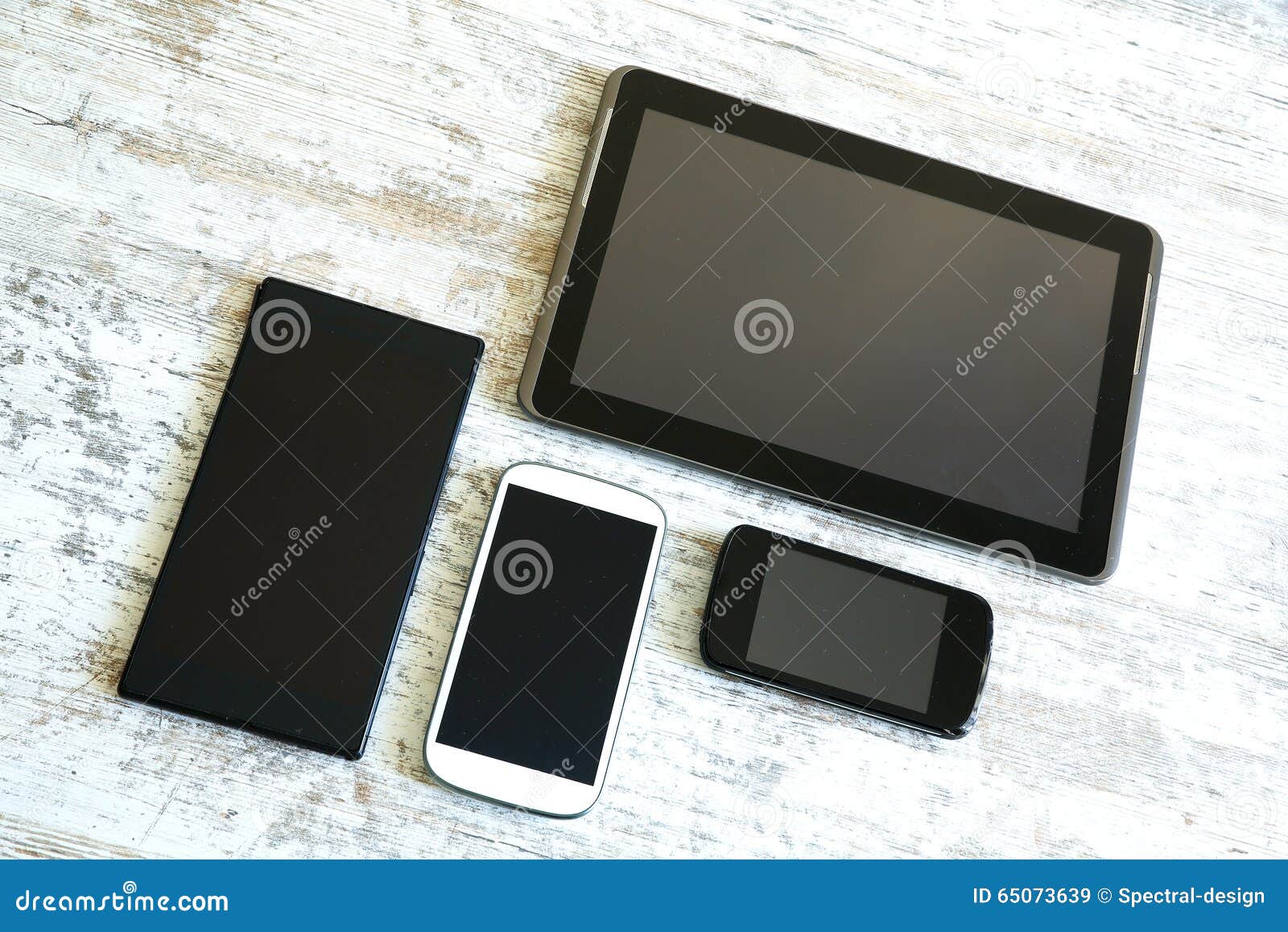 Various Smartphones and Tablet PCs Stock Image - Image of screen ...