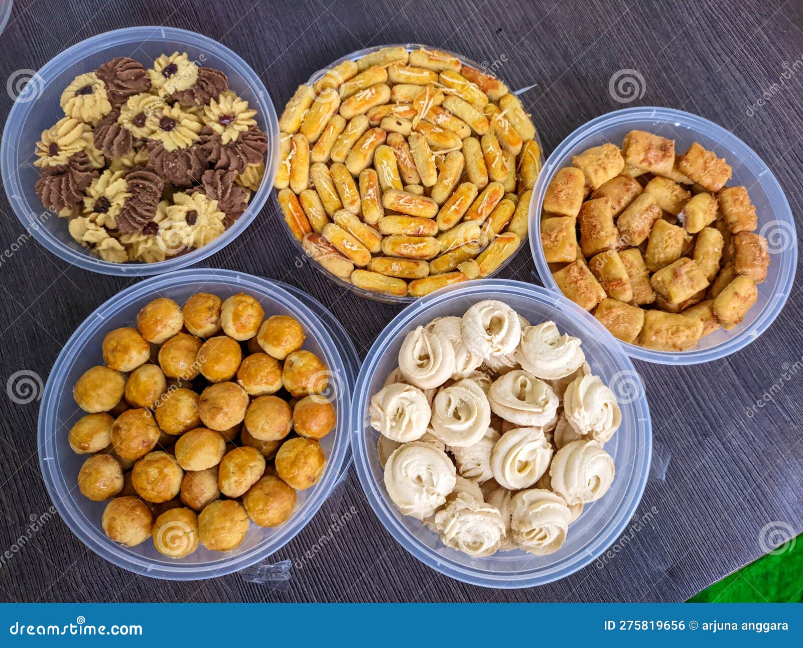 A Various Snacks of Pastries Served on the Table at the Celebration of ...