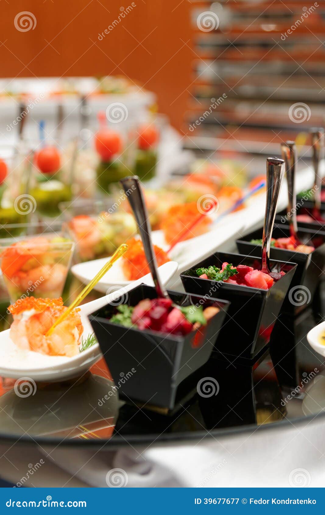 Various snacks on table stock image. Image of appetizer - 39677677