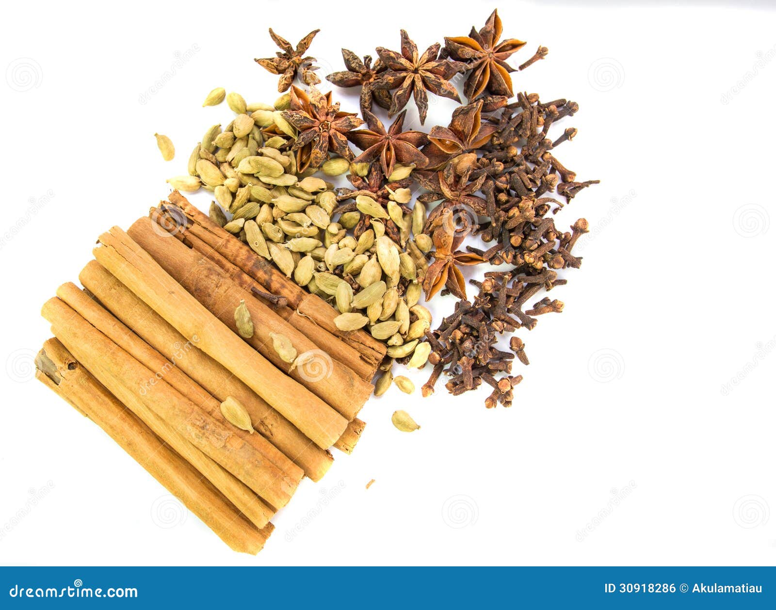 Various Spices II stock photo. Image of cardamom, anise - 30918286