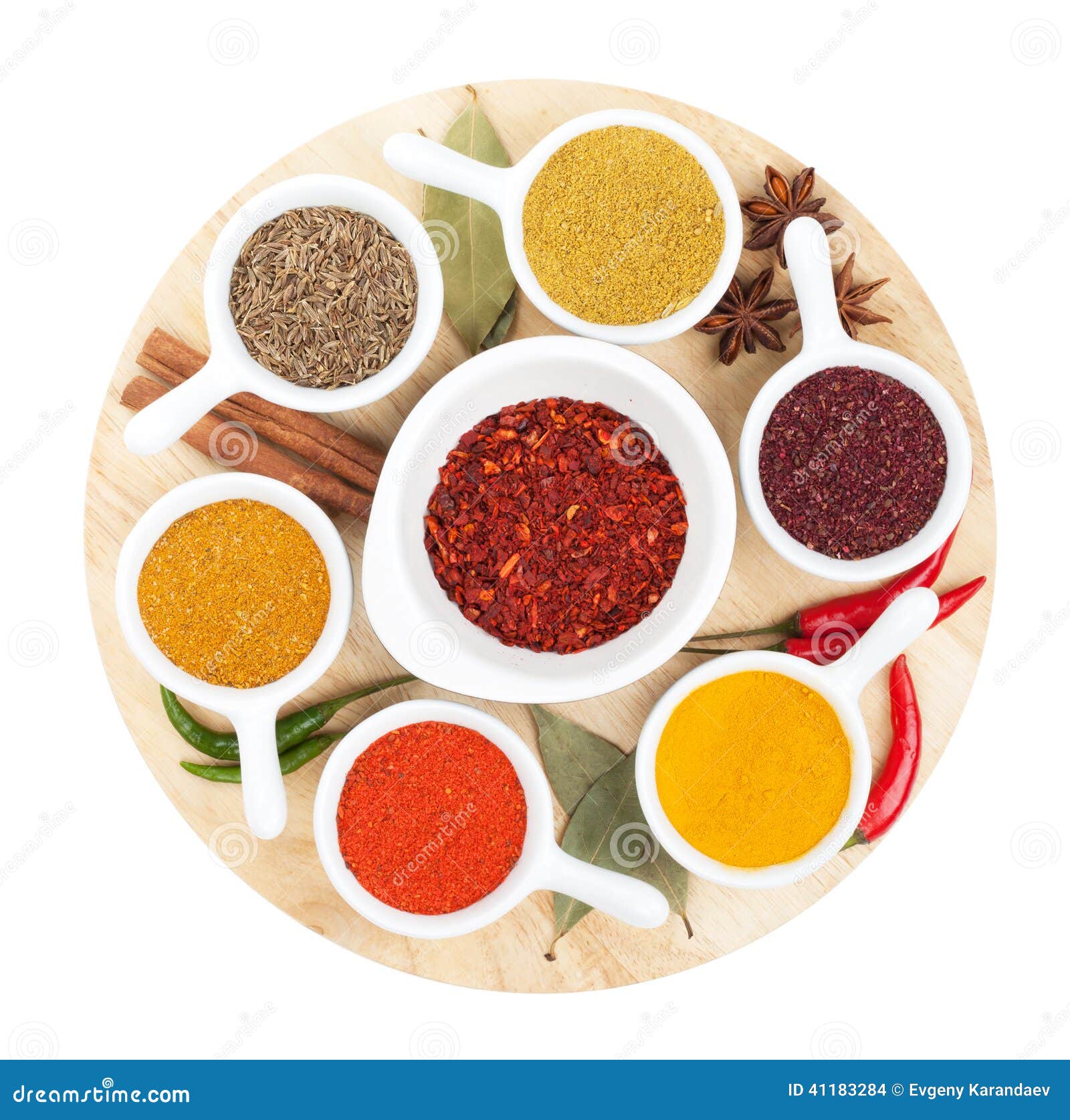 Various spices selection stock photo. Image of closeup - 41183284