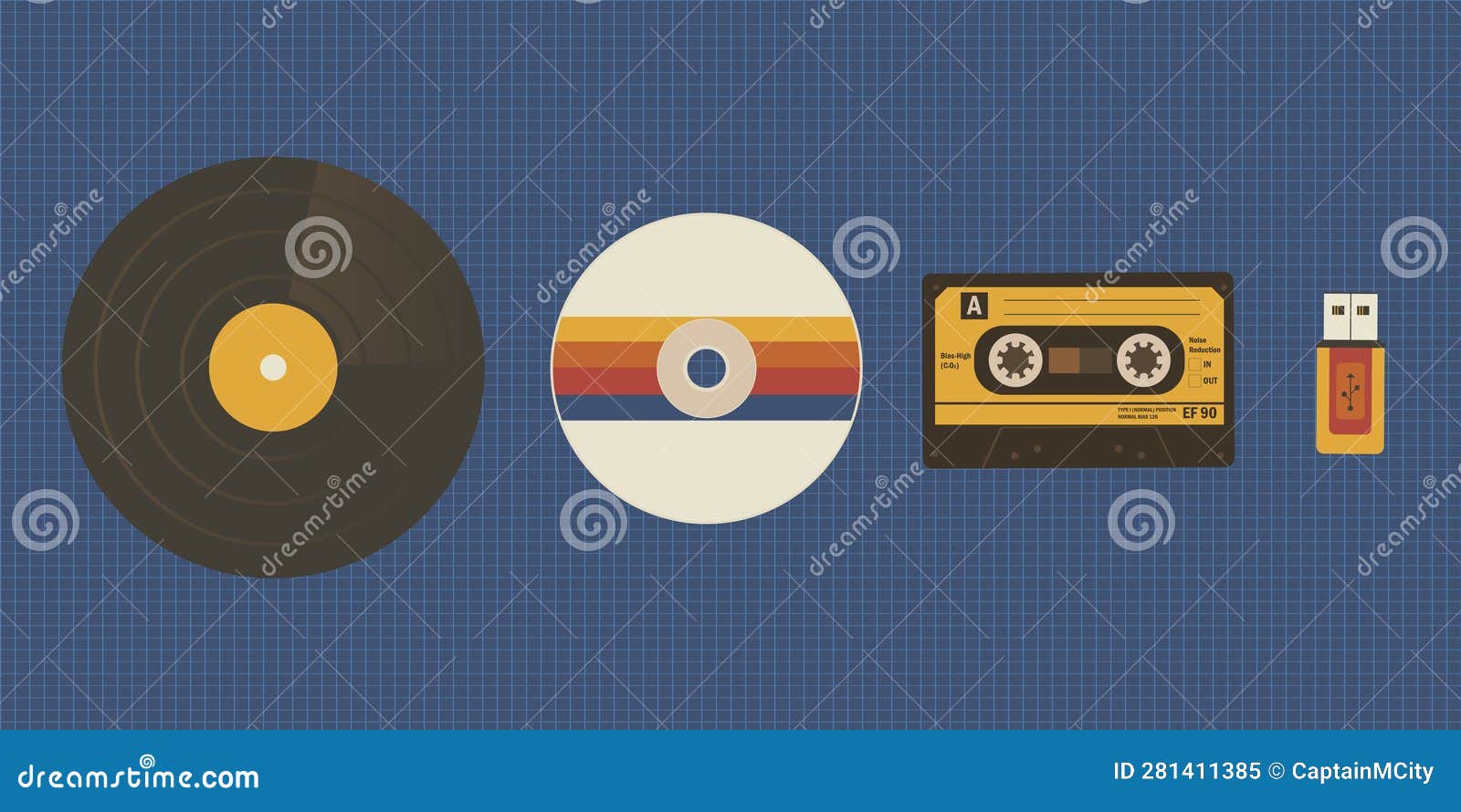 Retro Data Flow Dynamics Abstract Pattern Background - Unlocking ...