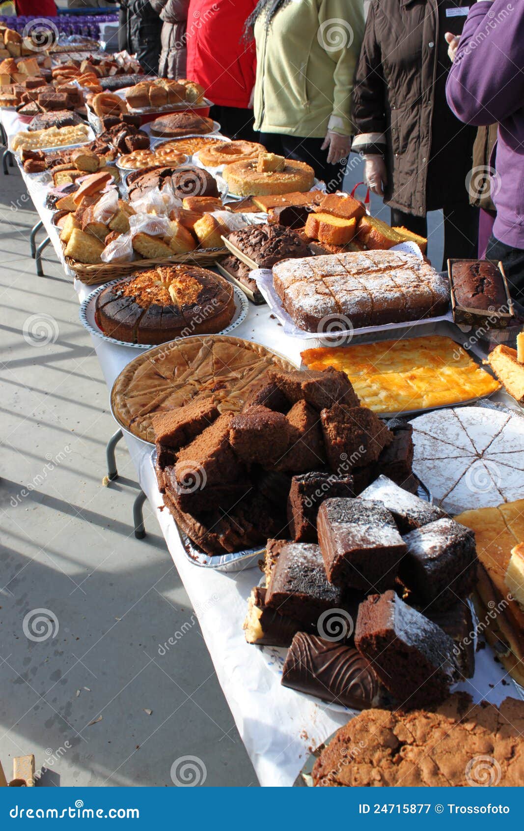 Various sweets stock image. Image of objects, food, bakery - 24715877