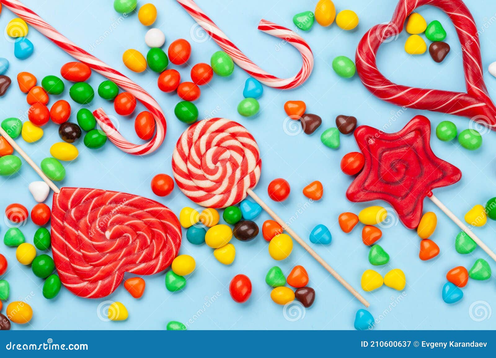 Various sweets assortment stock image. Image of dessert - 210600637