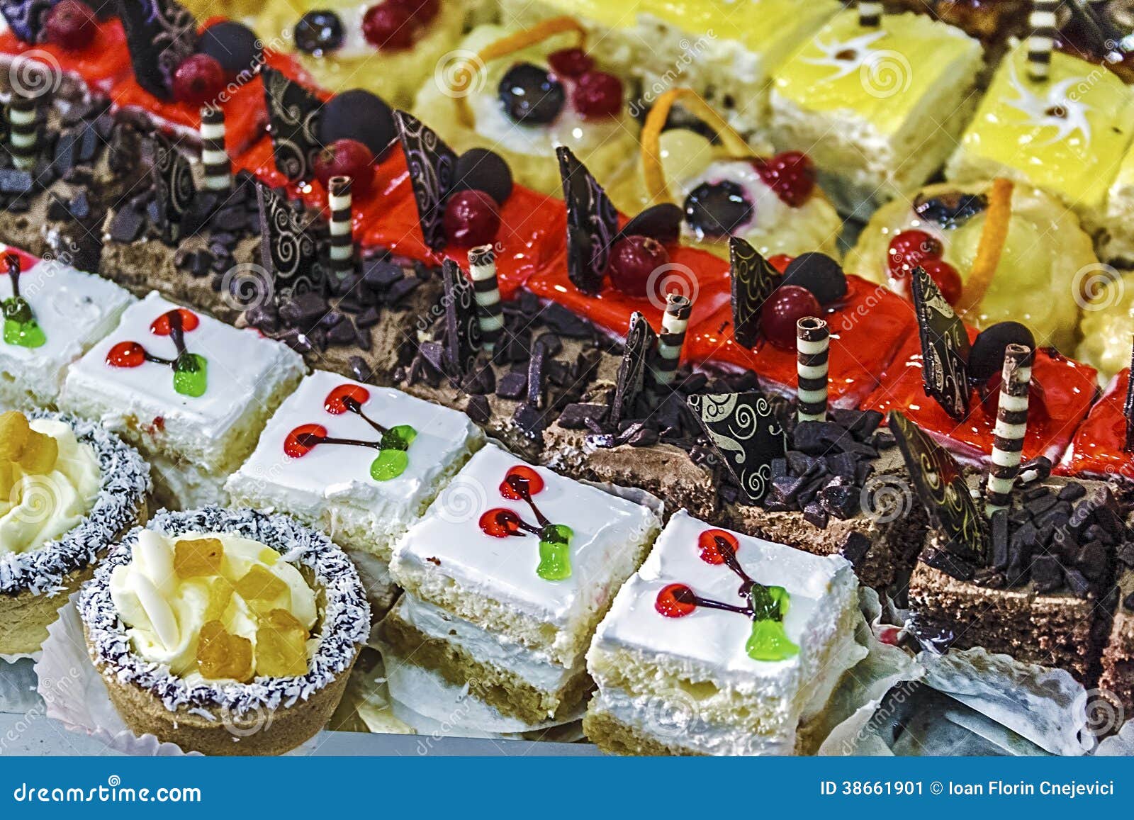 Various sweets stock image. Image of healthy, frosting - 38661901