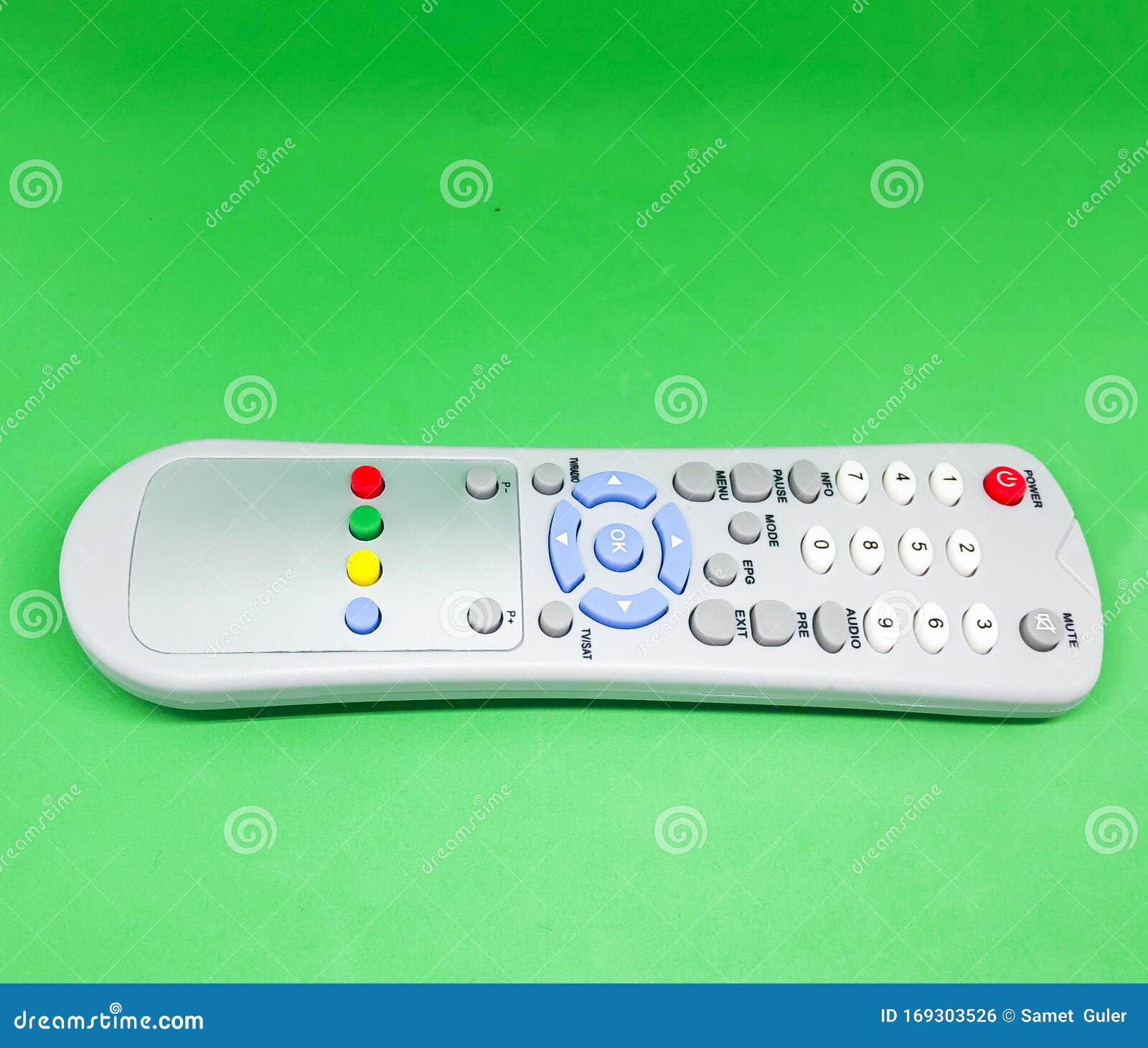 Various Television Control, Stock Photo - Image of isolated, lens ...