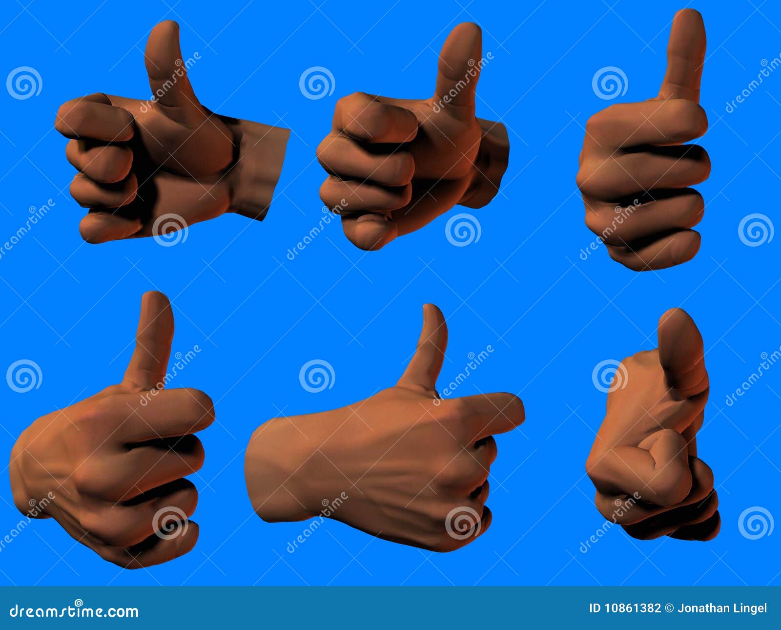 Various thumbs up stock illustration. Illustration of alive - 10861382