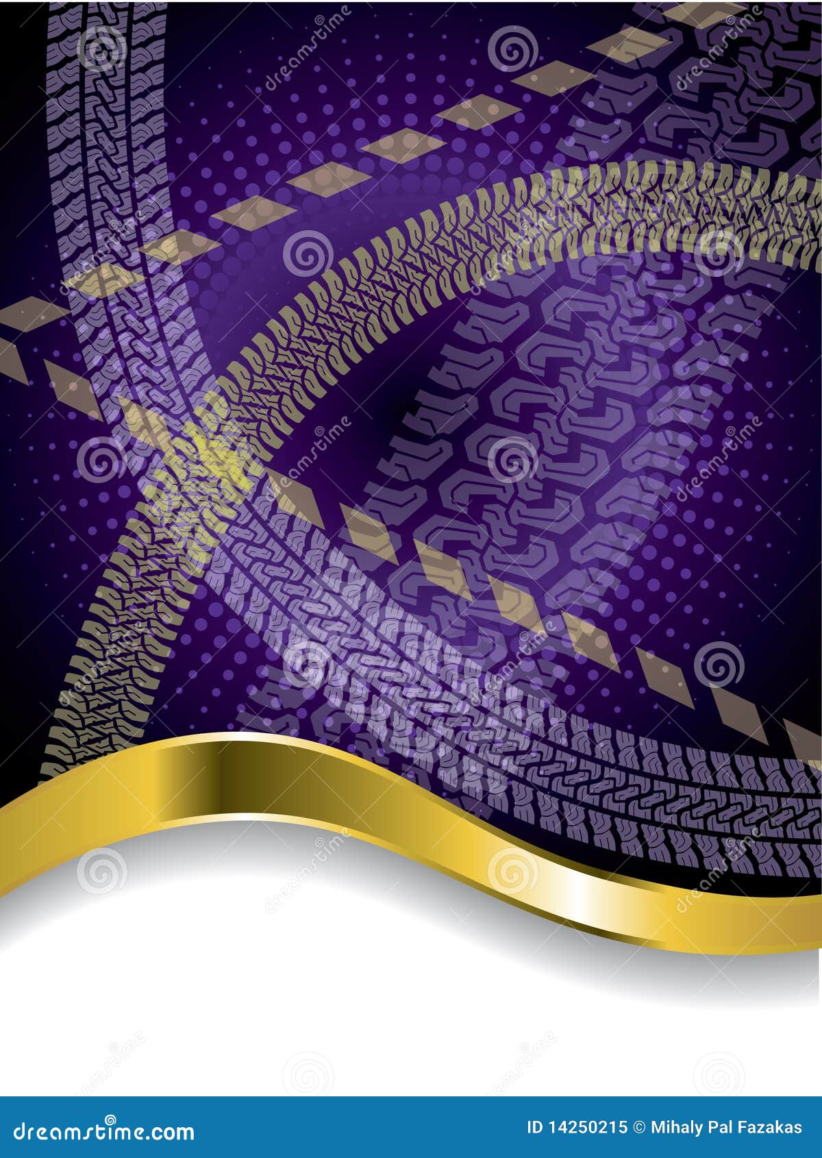 Set Of Various Tire Treads Cartoon Vector | CartoonDealer.com #29690291