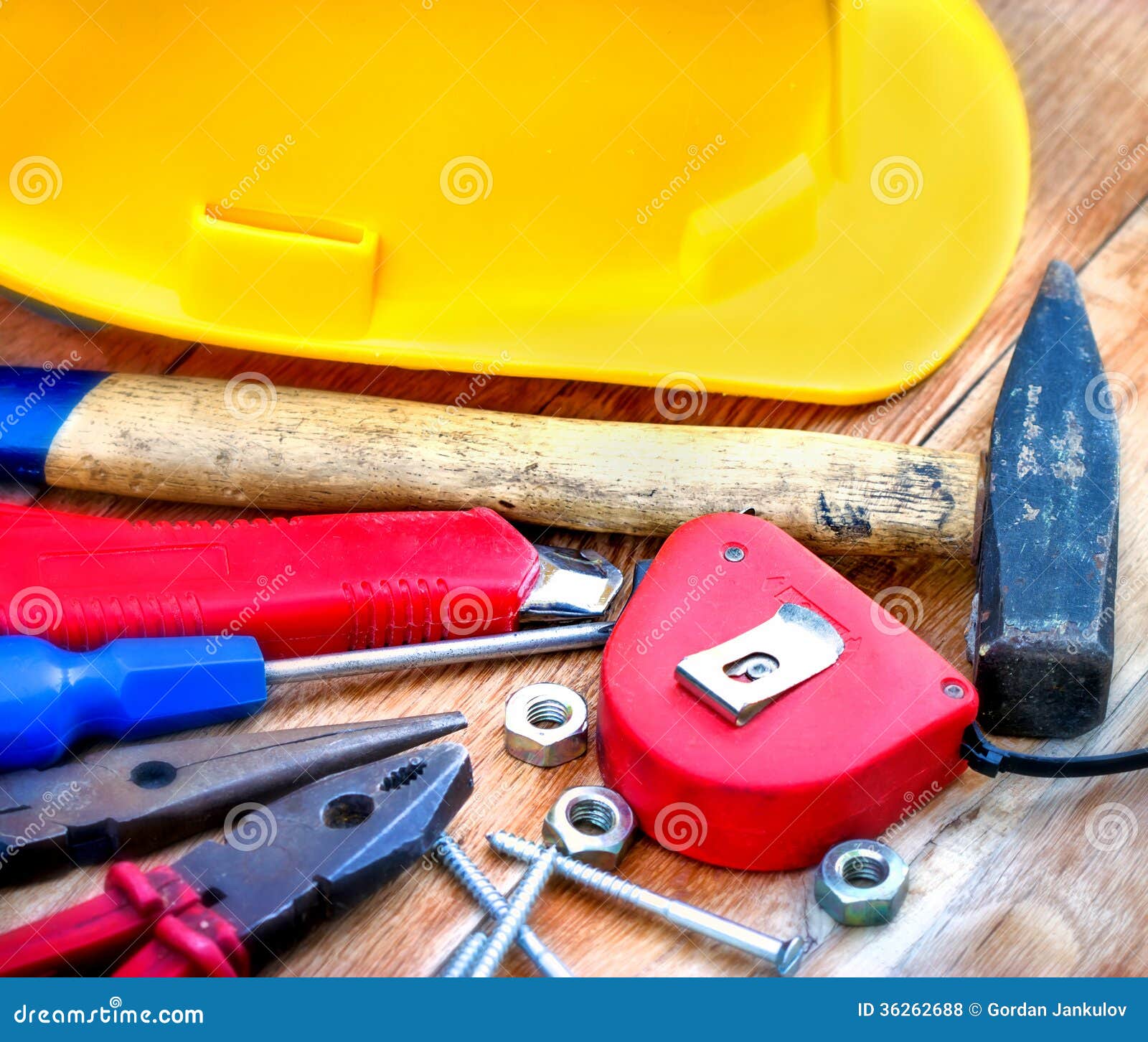 Various tools stock photo. Image of measuring, independent - 36262688