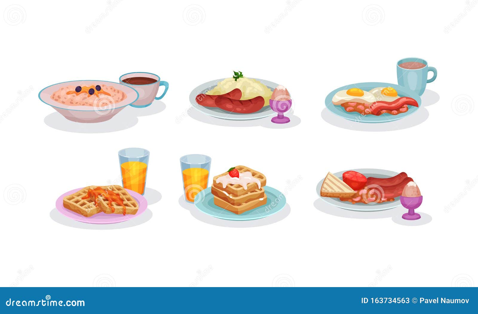 Various Traditional Breakfasts Of Different Countries Of The World ...