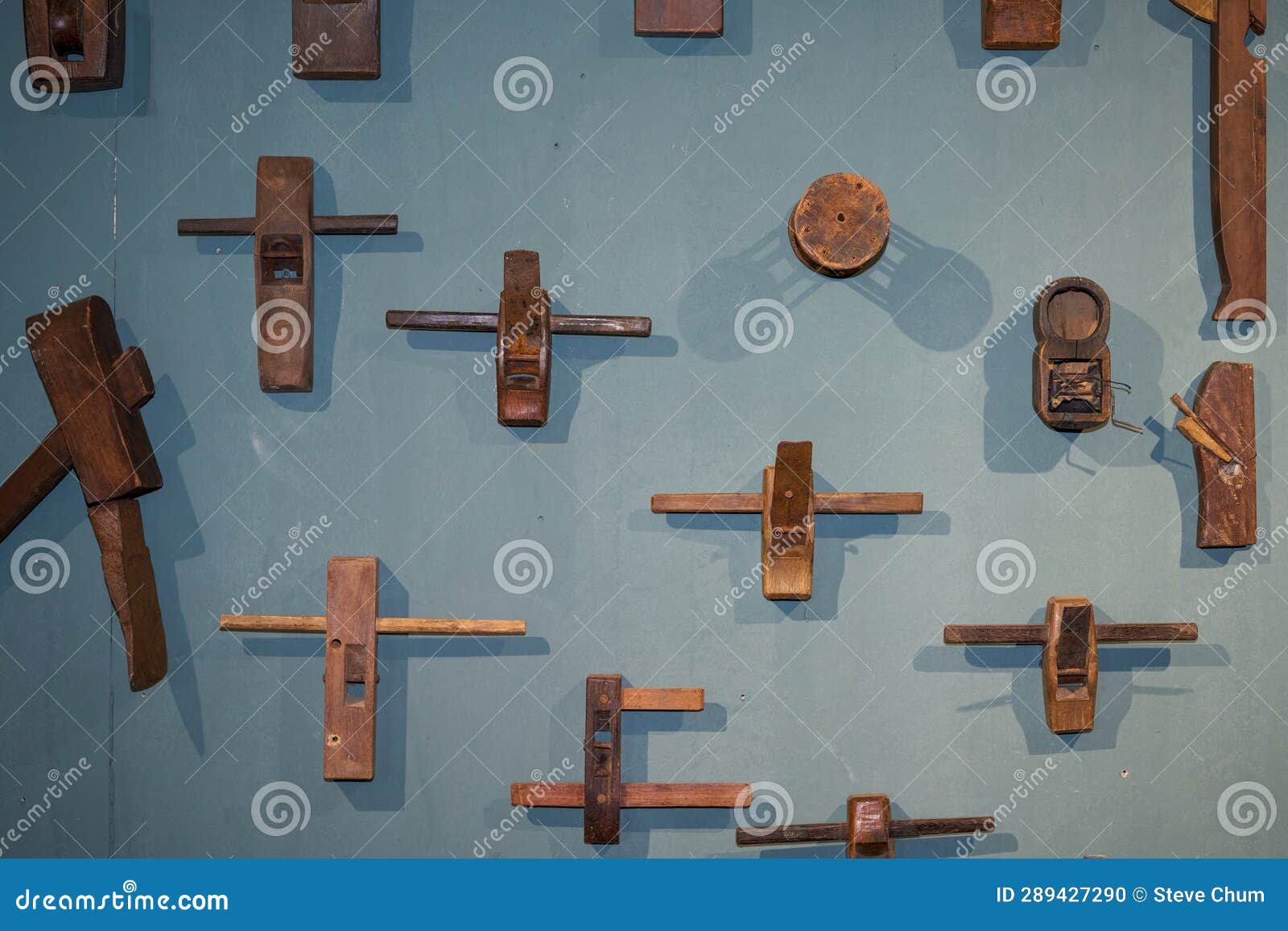 Various Traditional Woodworking Tools Close-up Editorial Image - Image ...
