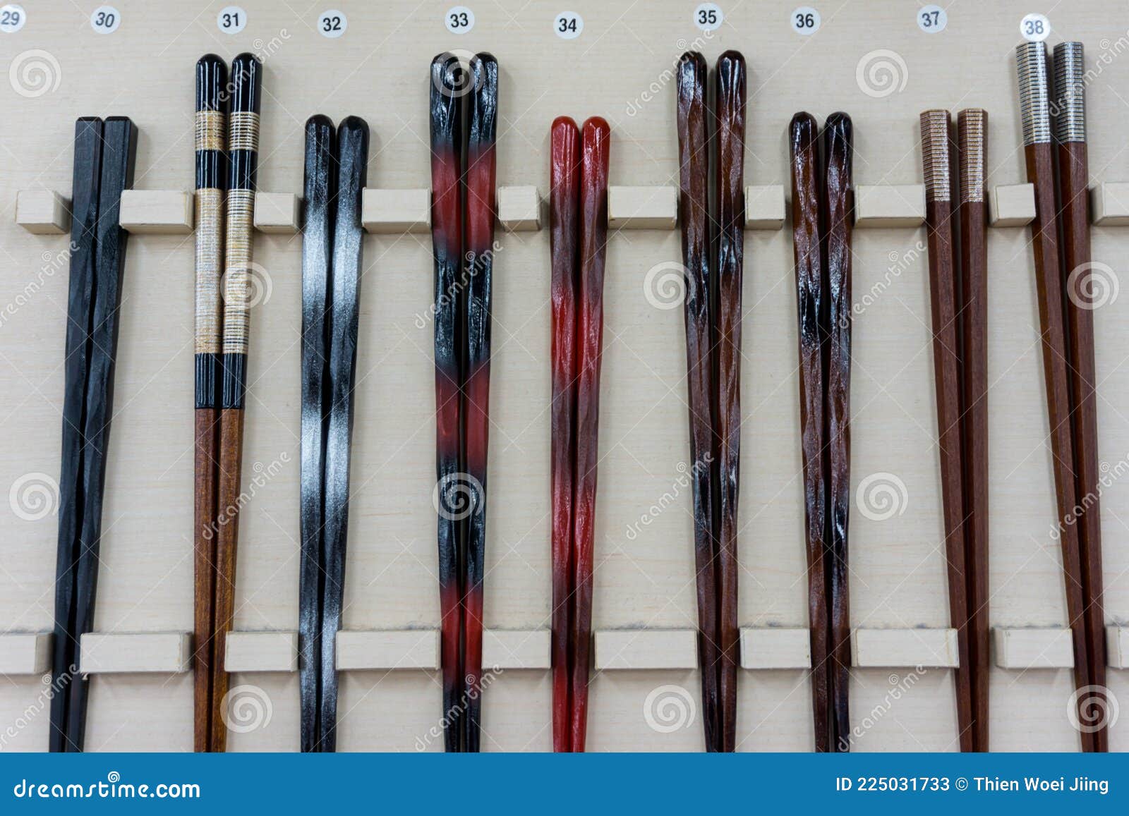 Various Type of Japanese Chopsticks Stock Image - Image of bamboo ...