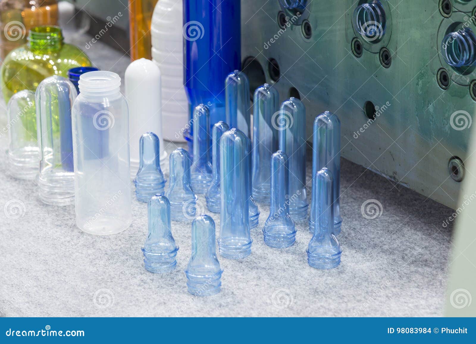 The Various Type Sample of Plastic Bottle.i Stock Photo - Image of ...