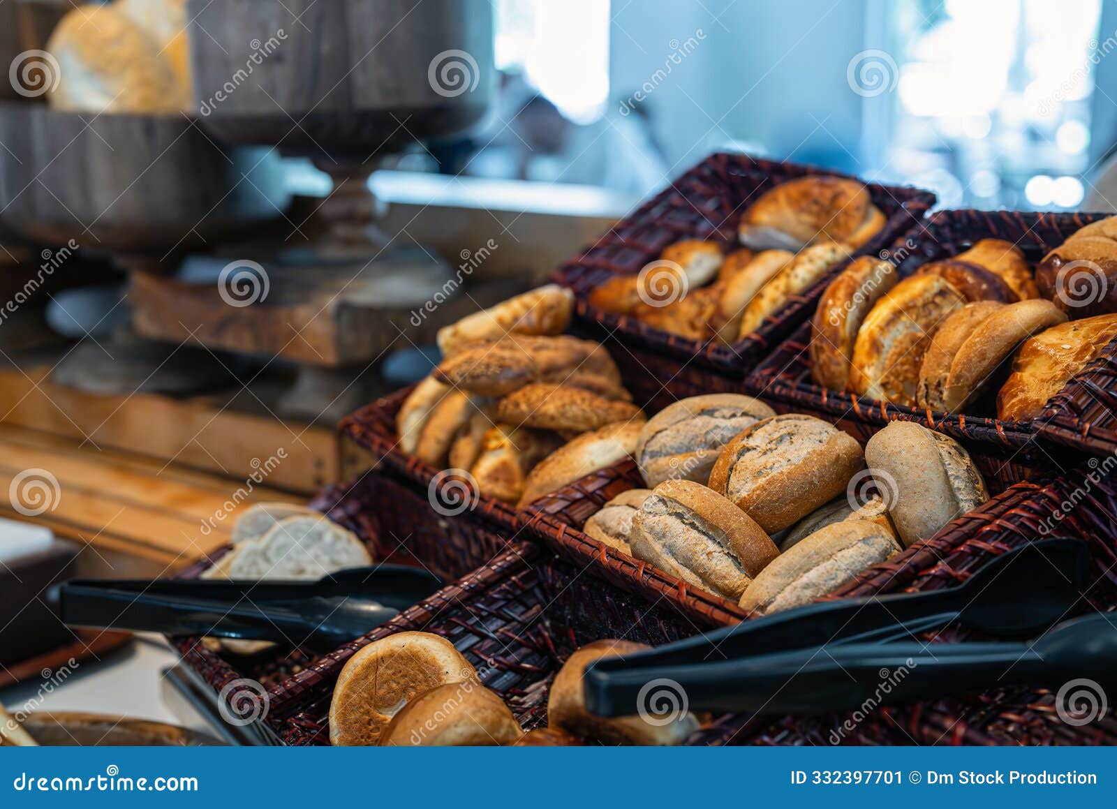 Various Types of Bakery Products Stock Image - Image of nutrition ...