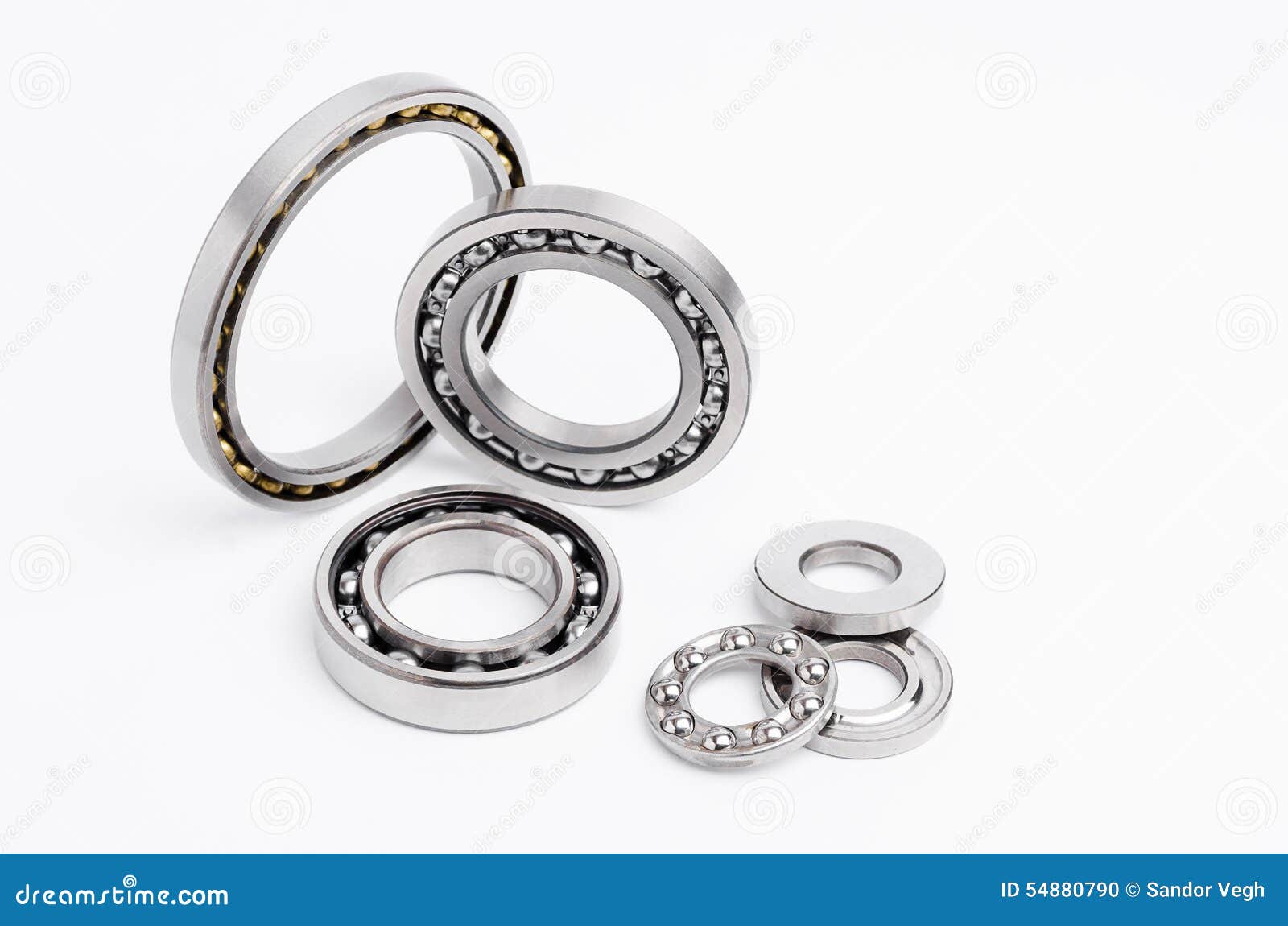 Various Types of Ball Bearings Stock Photo - Image of grease, machine ...