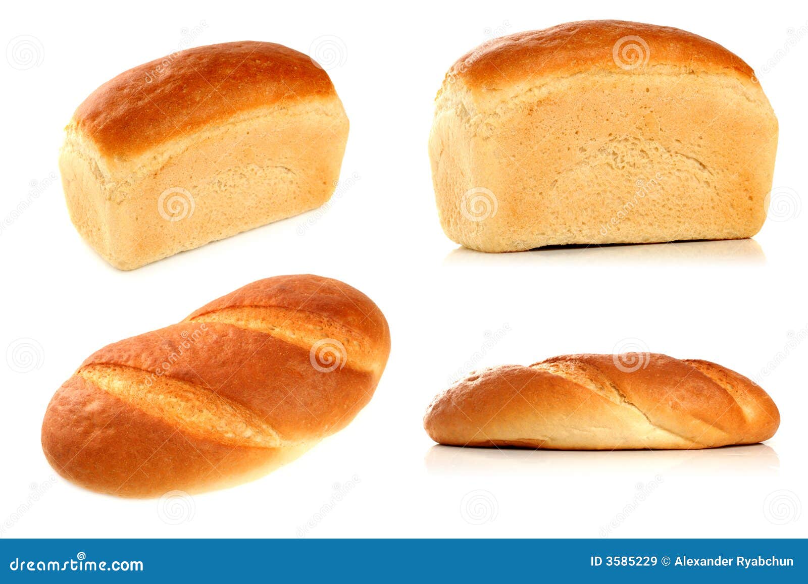 Various types of bread stock image. Image of eatable, toppings - 3585229