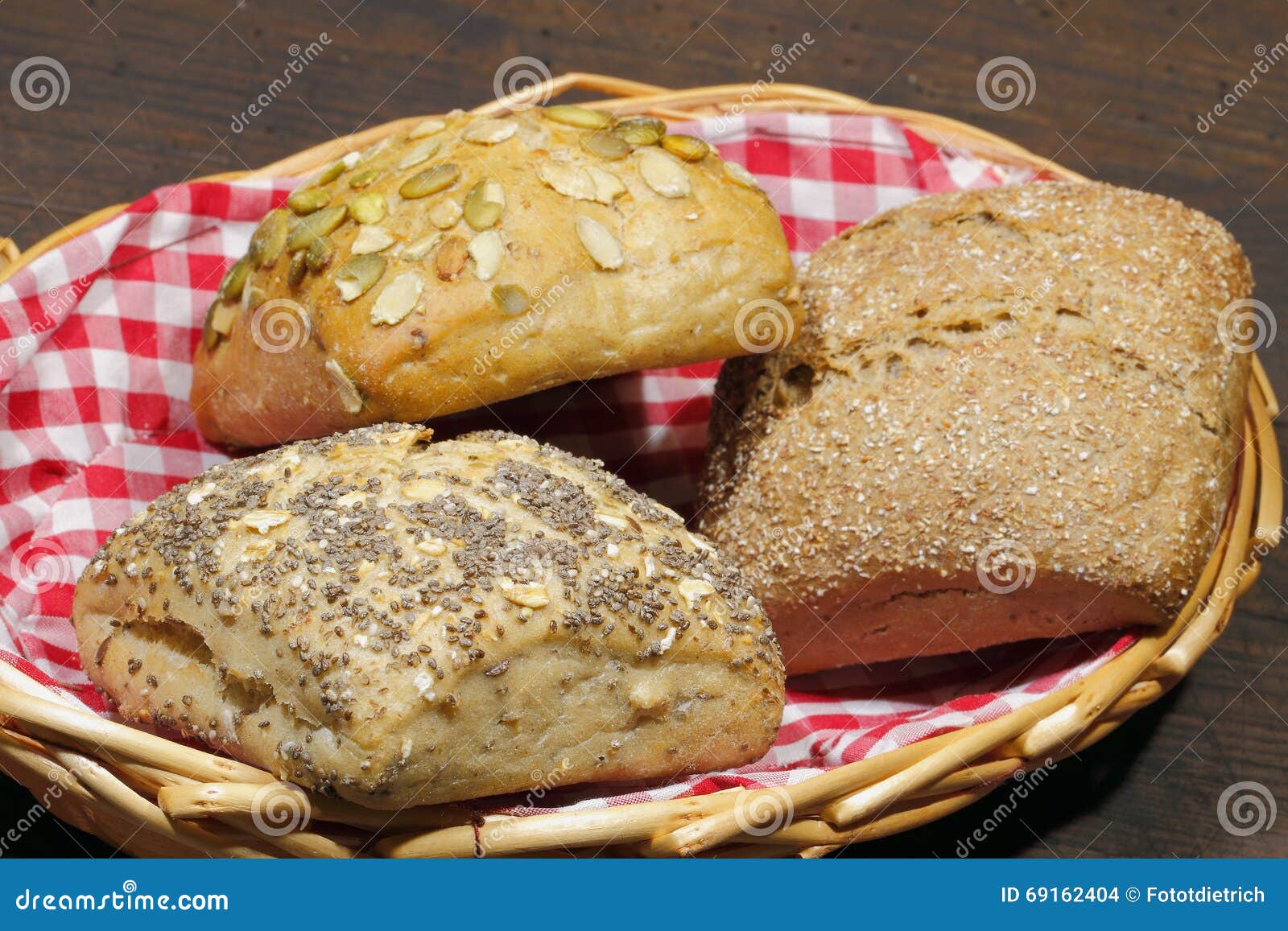 Various Types of Bread Rolls, Cakes, Bun Stock Photo - Image of fresh ...