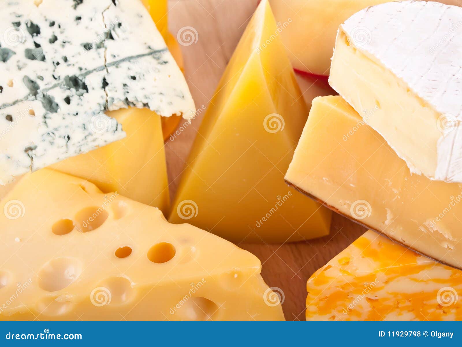 Various types of cheese stock photo. Image of gruyere - 11929798