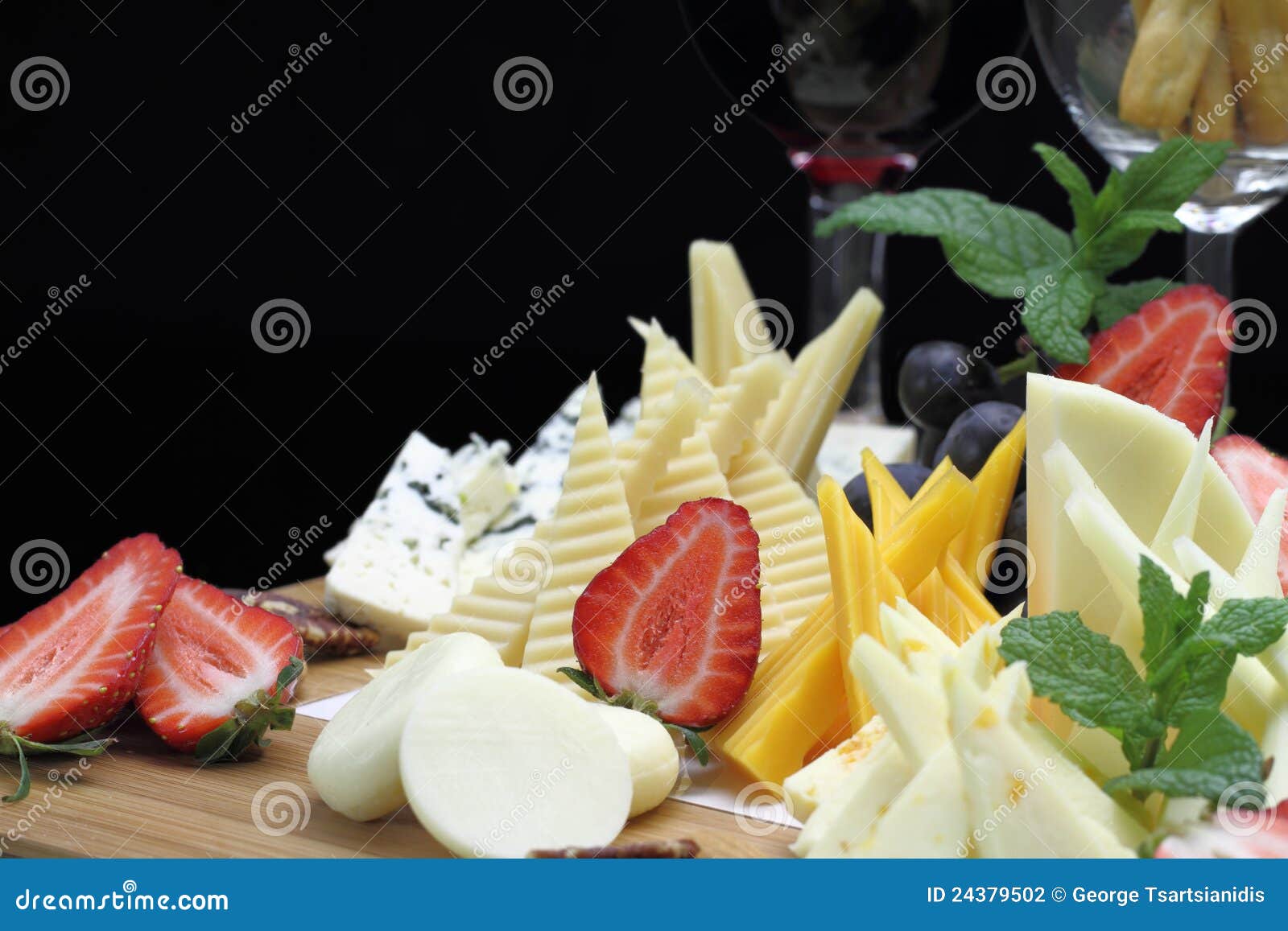 Various types of cheese stock photo. Image of diversity - 24379502