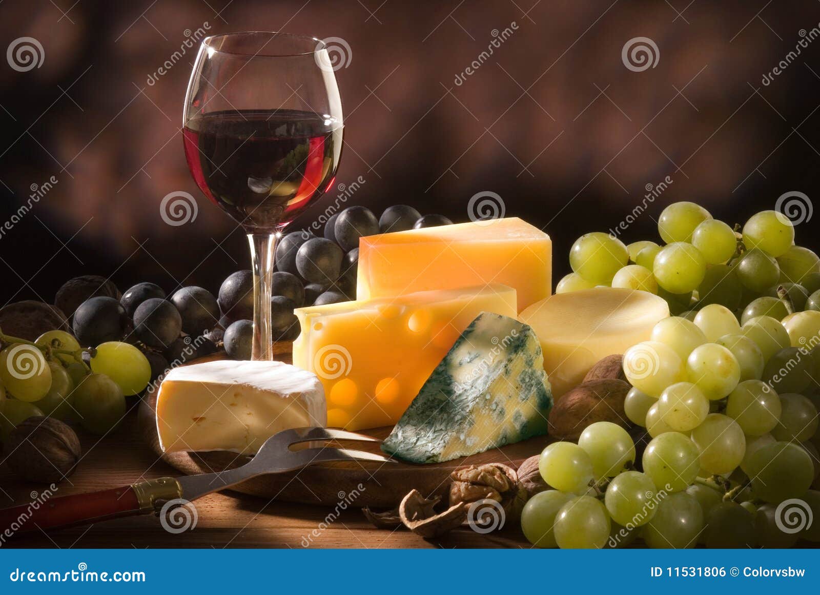 Various Types of Cheese Composition Stock Photo - Image of grocery ...
