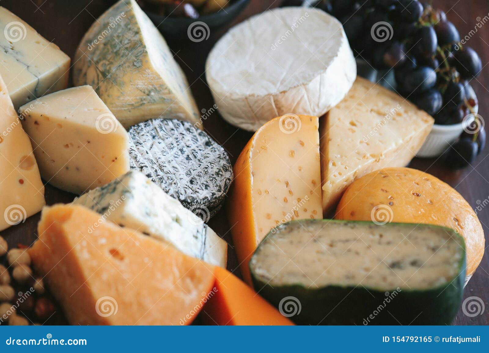 Delicious Cheese on the Table Stock Image - Image of appetizer ...