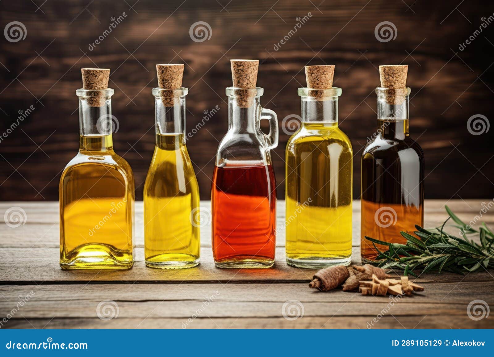 Various Types of Cooking Oil in Minimal Style AI Generated Stock ...