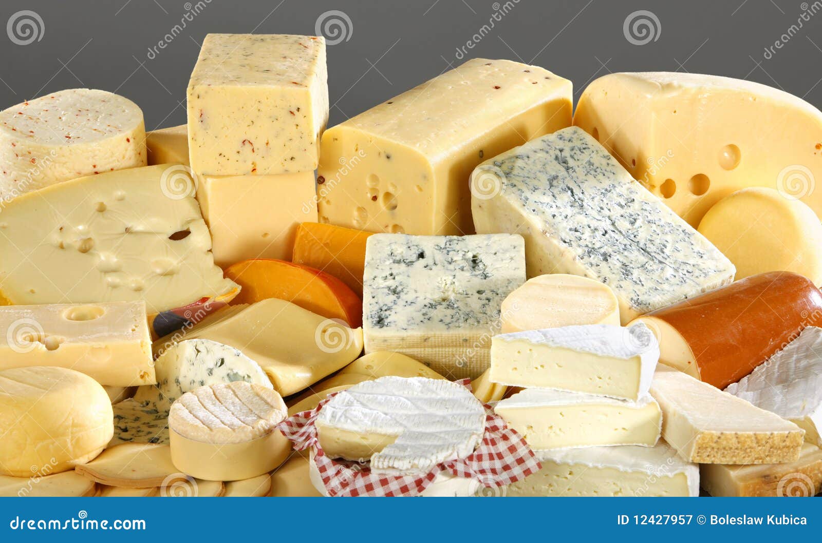 Various Types of Delicious Cheese Stock Image - Image of cooking ...