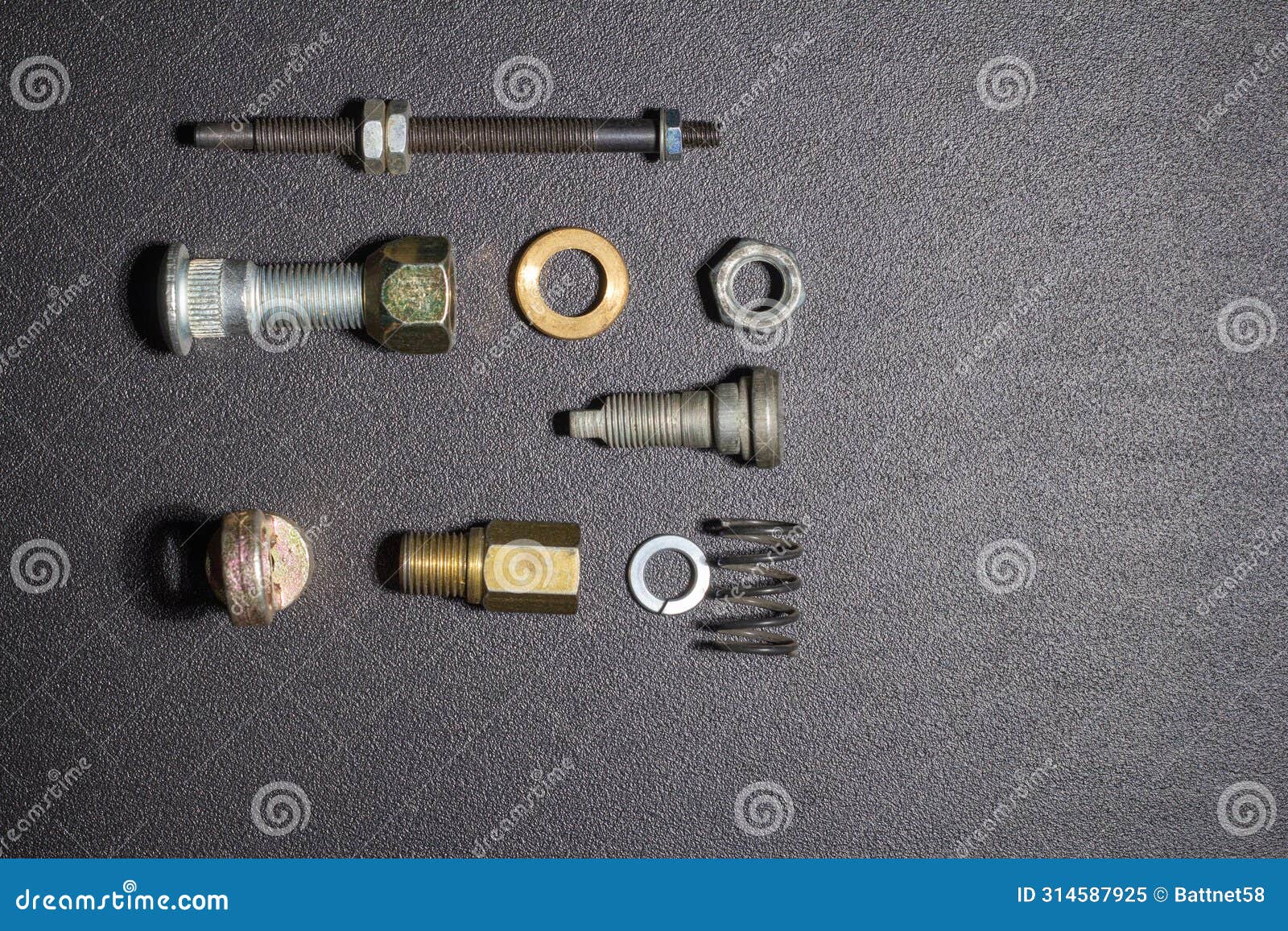 Various Types of Fasteners, Hardware, Fixtures, Structures for Design ...