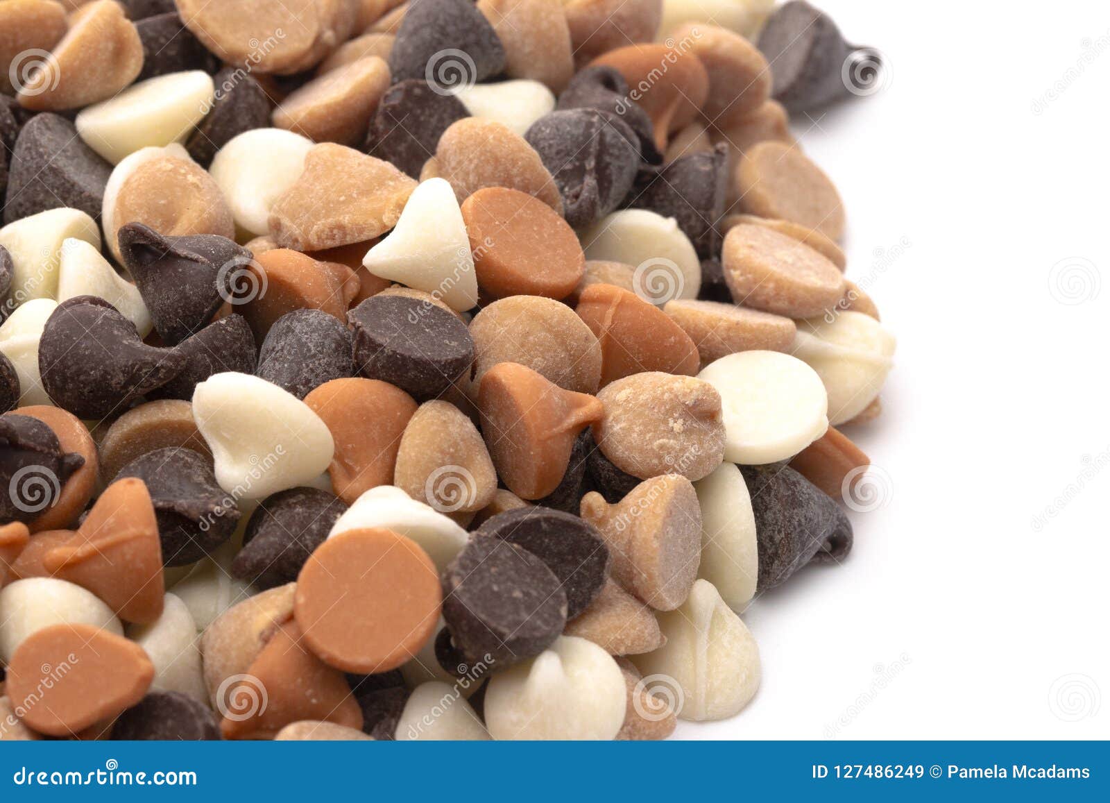 Various Types and Flavors of Baking Chips Stock Image - Image of ...