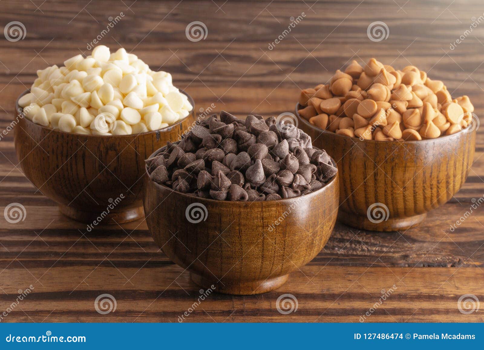Various Types and Flavors of Baking Chips Stock Photo - Image of autumn ...