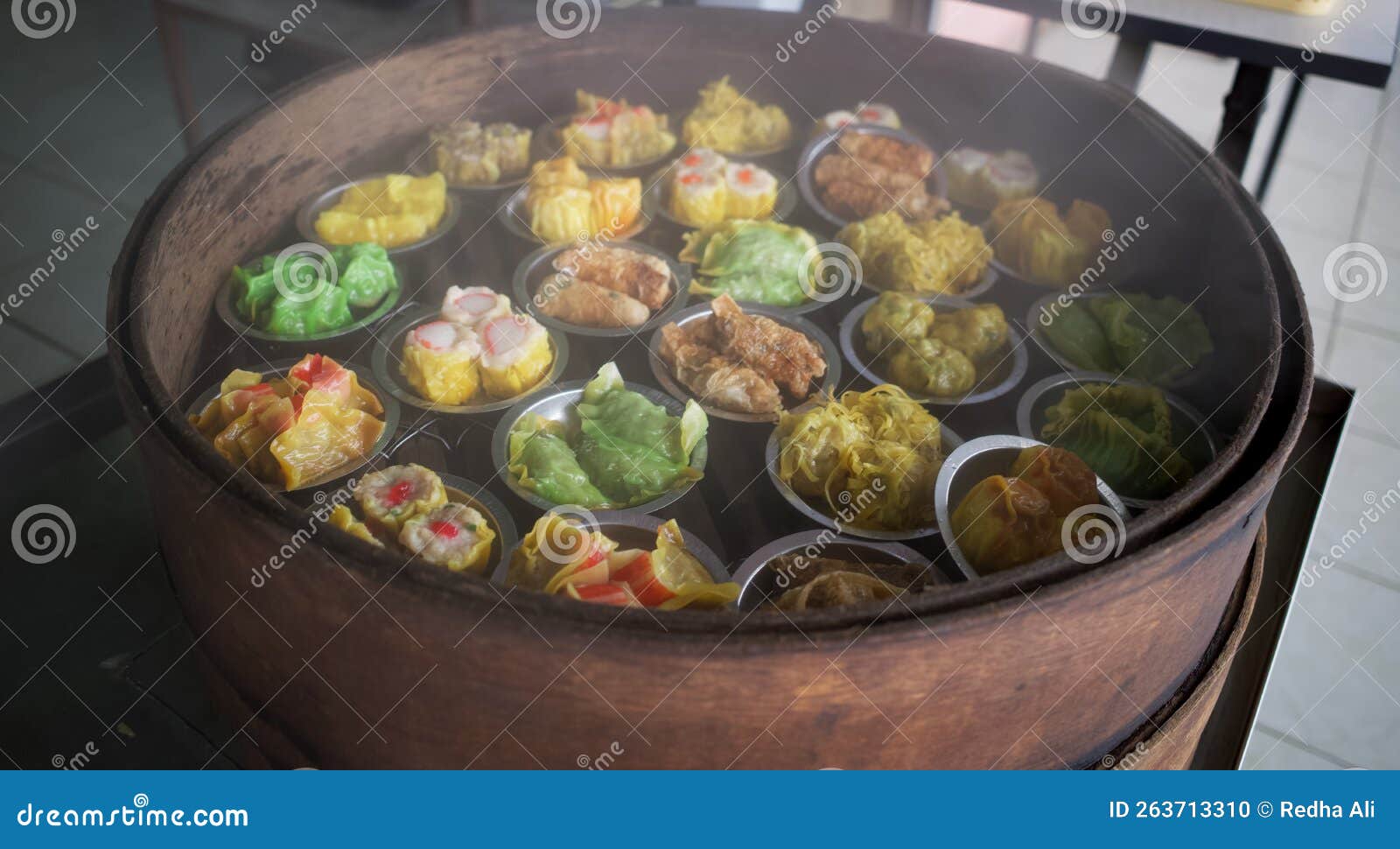 Various Types of Halal Dim Sum Getting Steamed Stock Photo - Image of ... Various Types of Halal Dim Sum Getting Steamed Stock Photo - Image of ...