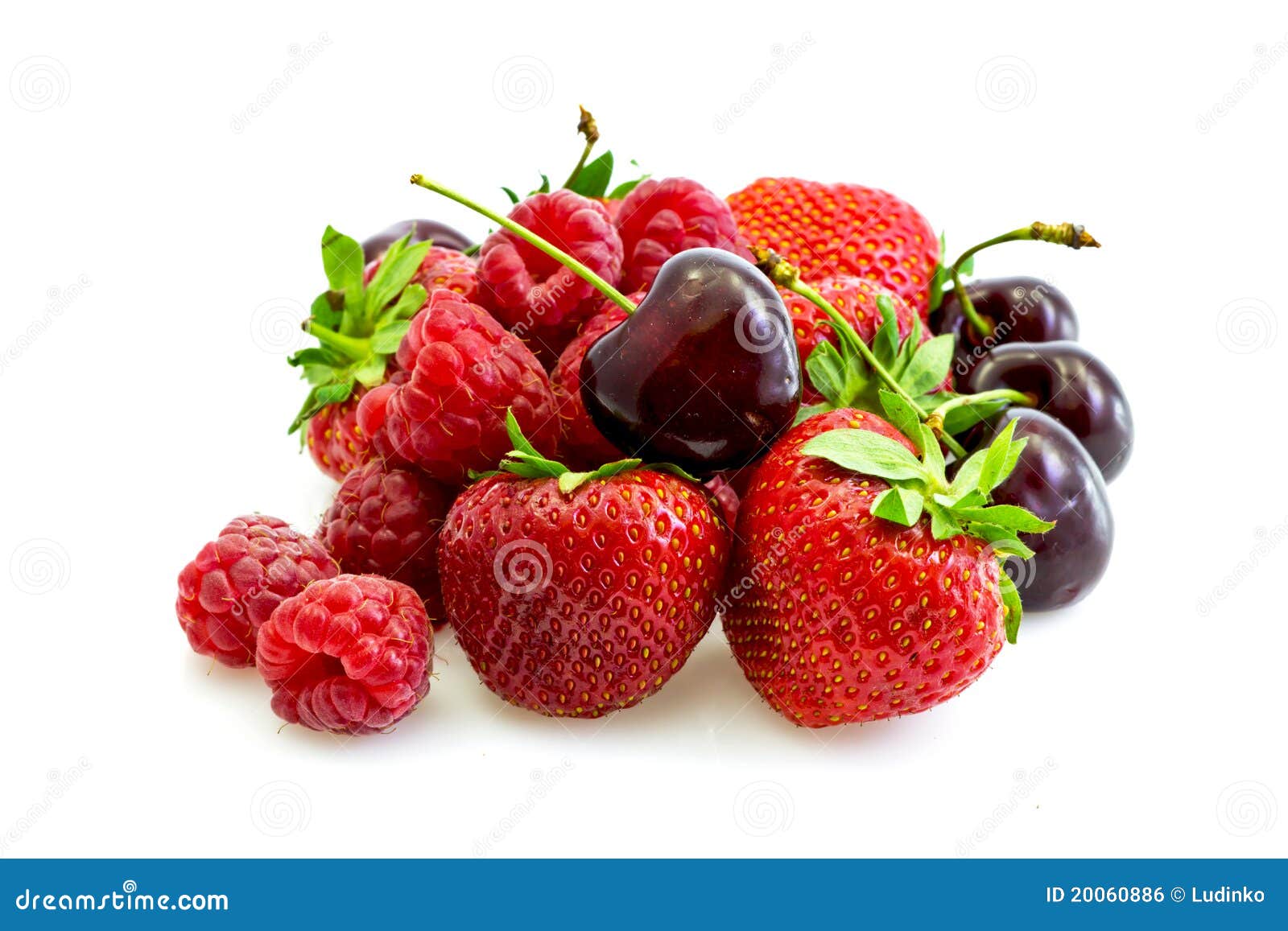 Various Types of Red Fruit Fresh Stock Photo - Image of ingredient ...
