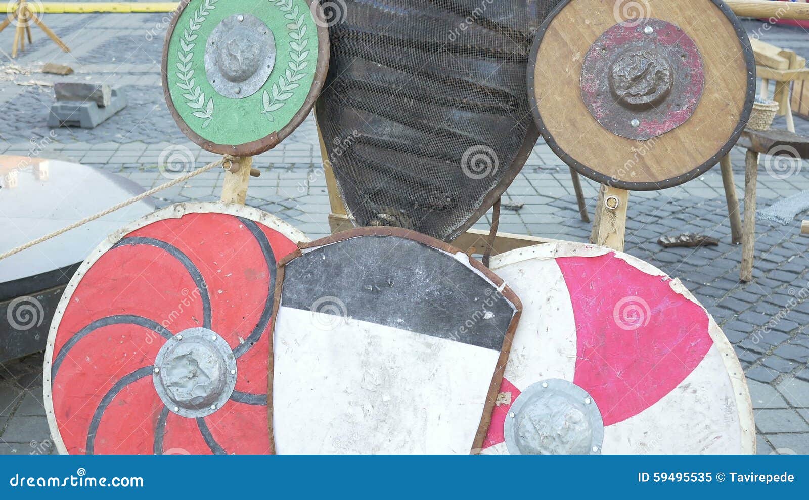 Various Types of Shields stock video. Video of crusades - 59495535