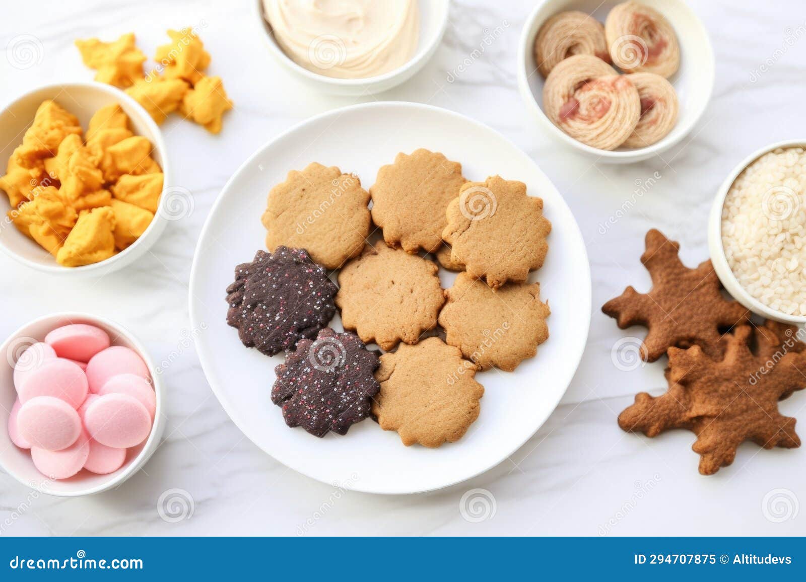 Various Types of Teething Cookies for Toddlers Stock Image - Image of ...