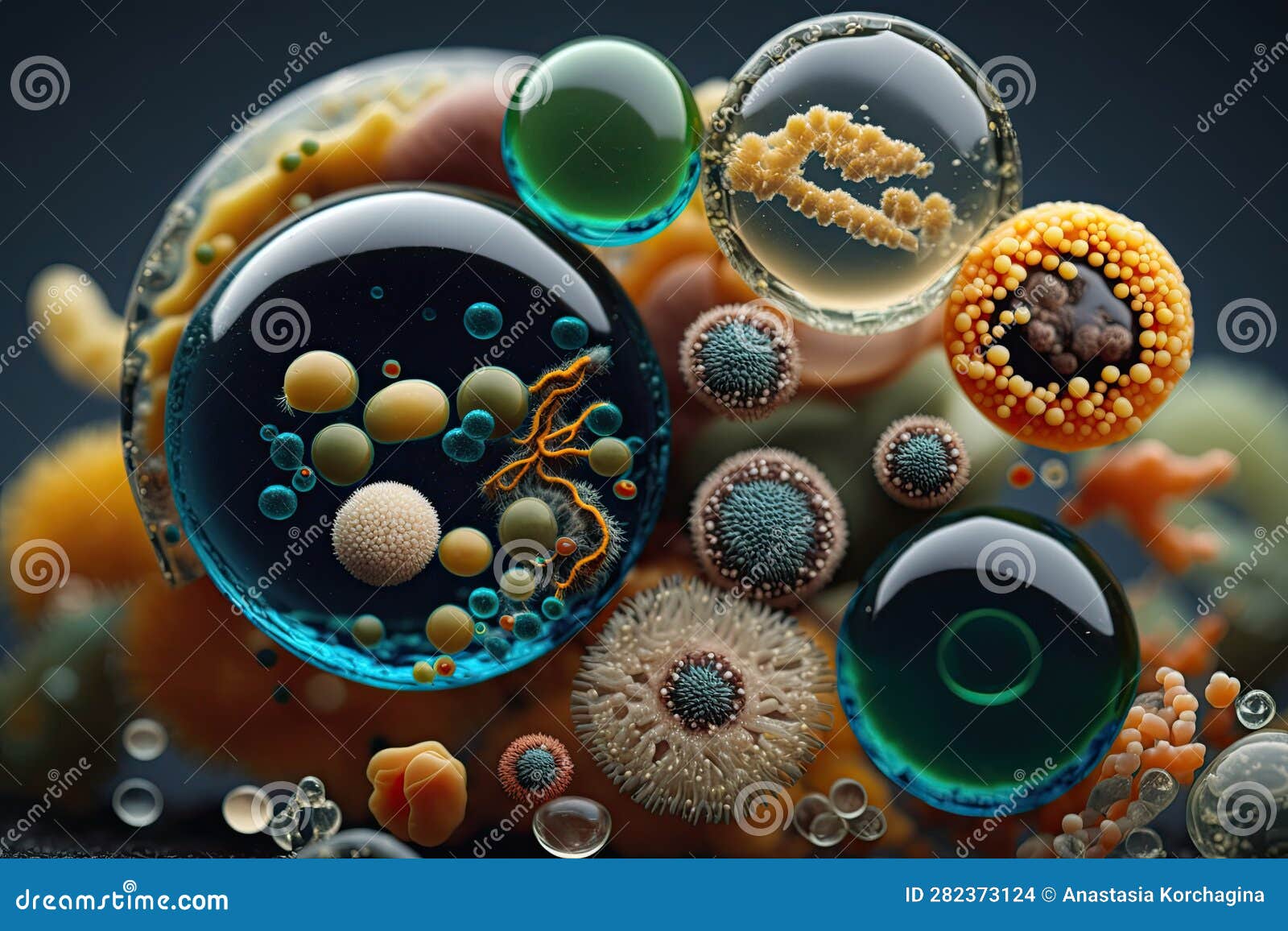 Various Viruses, Microbes and Bacteria, Types of Microorganisms Under ... Various Viruses, Microbes and Bacteria, Types of Microorganisms Under ...