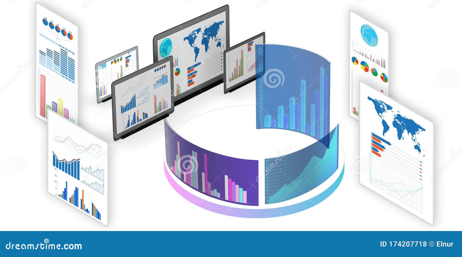Various Visualisation at Trading Environment - 3d Rendering Stock ... Various Visualisation at Trading Environment - 3d Rendering Stock ...