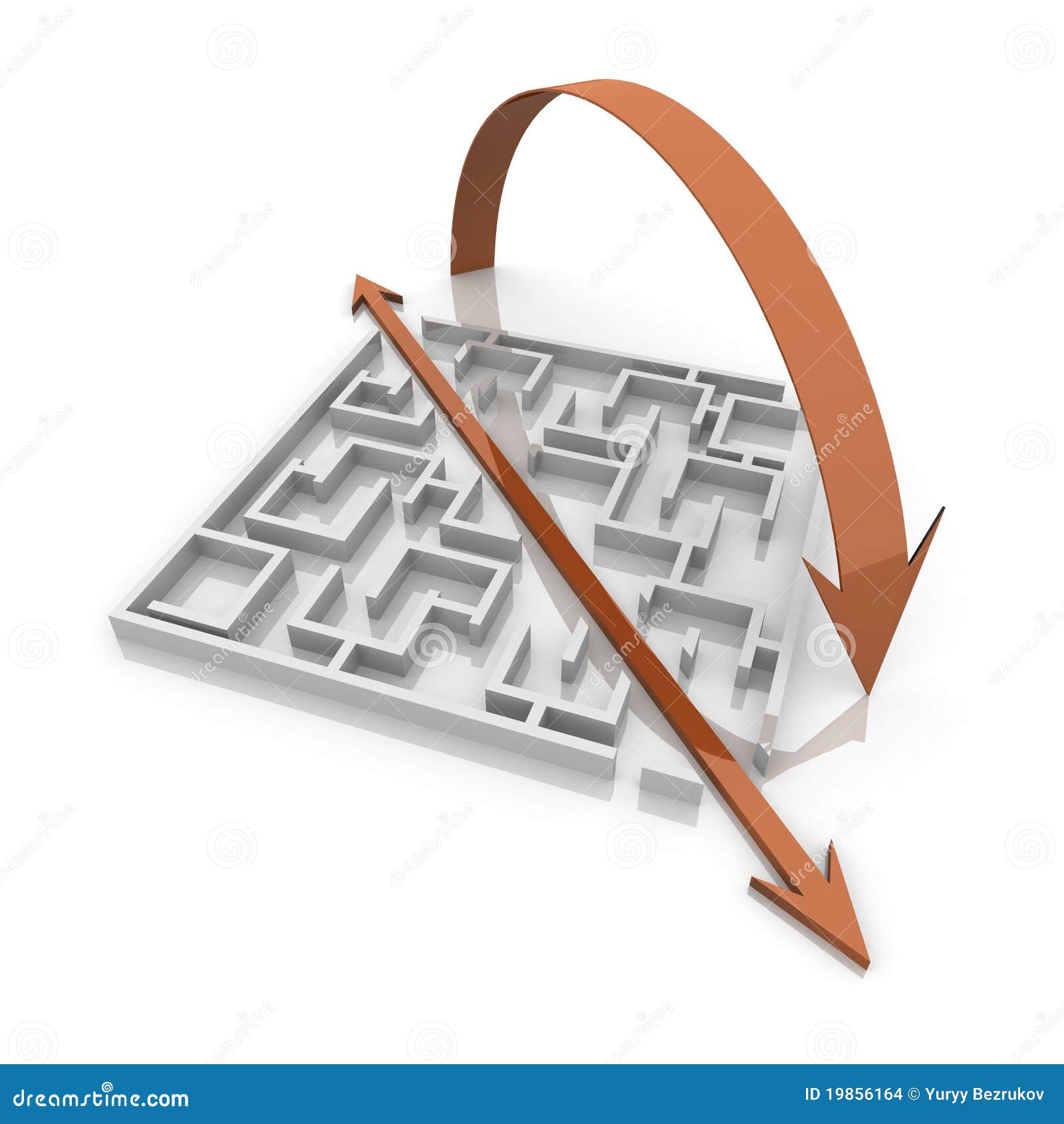 Various ways stock illustration. Illustration of confusion - 19856164