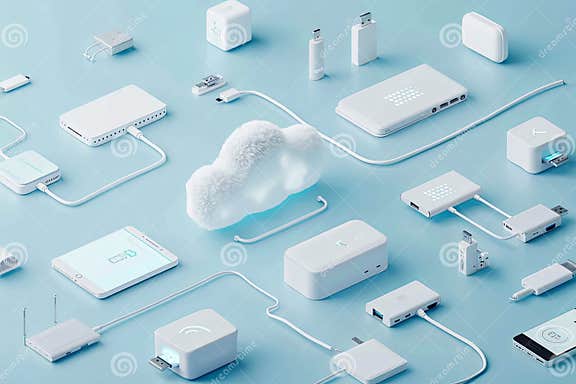 Exploring Advanced White Cloud Storage Systems with USB Connections and ...