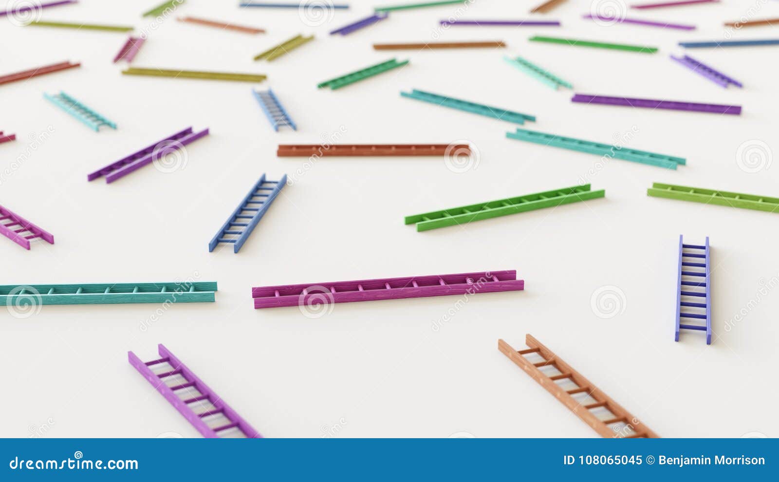 Variously Colored Ladders in a Tight Even Grid on a Simple Concrete ...