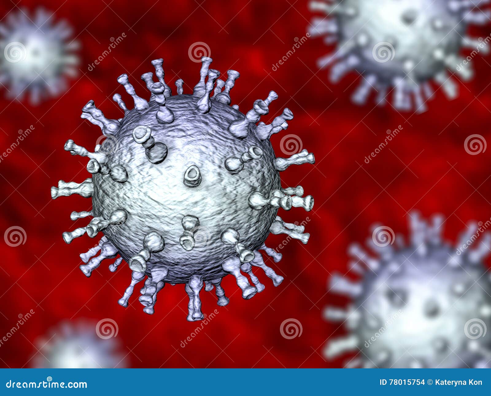 Varizelle Zoster-Virusillustration Stock Abbildung - Illustration von ...